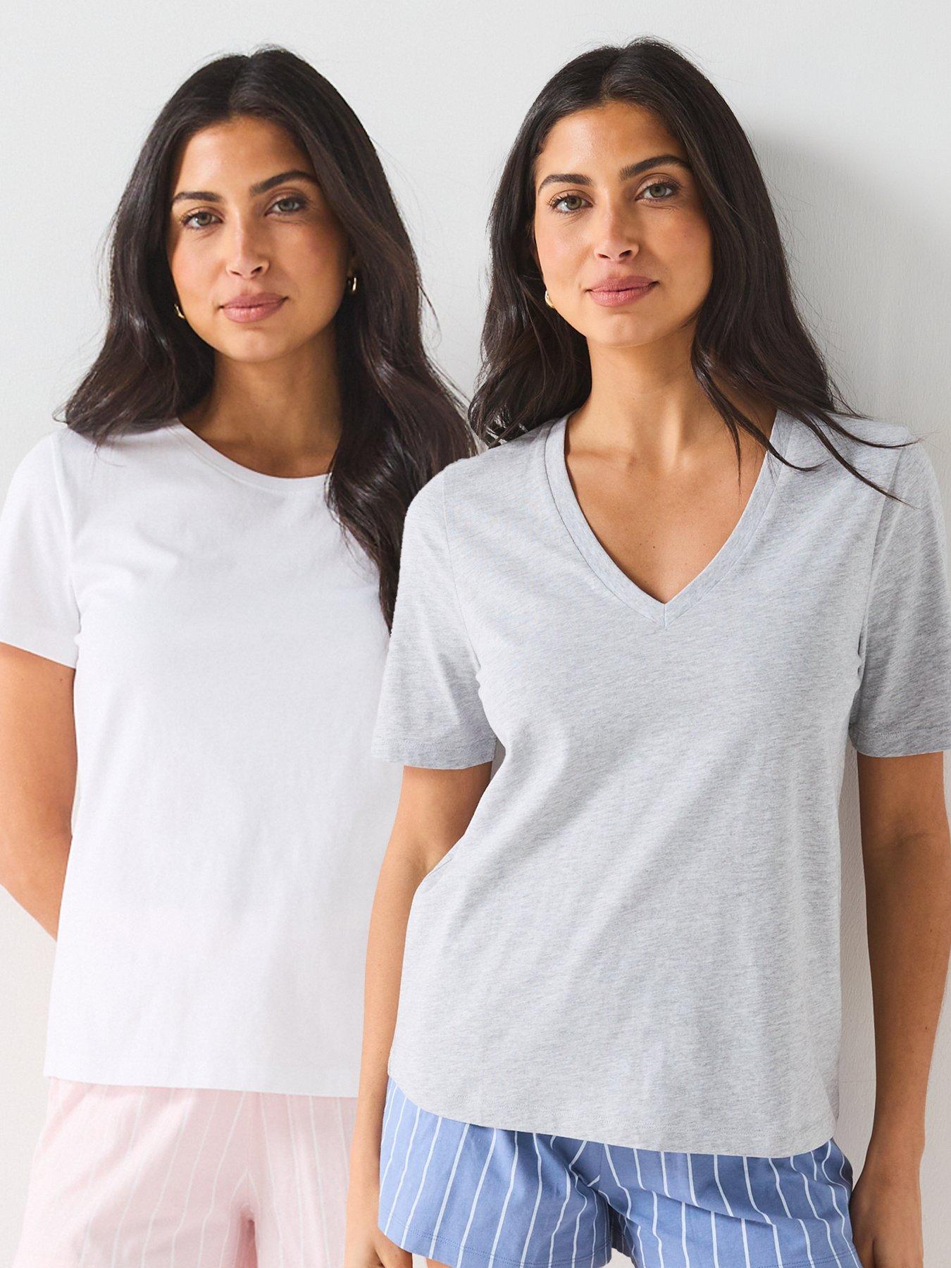 Everyday Jersey 2 Pack Cotton T-shirts | Very