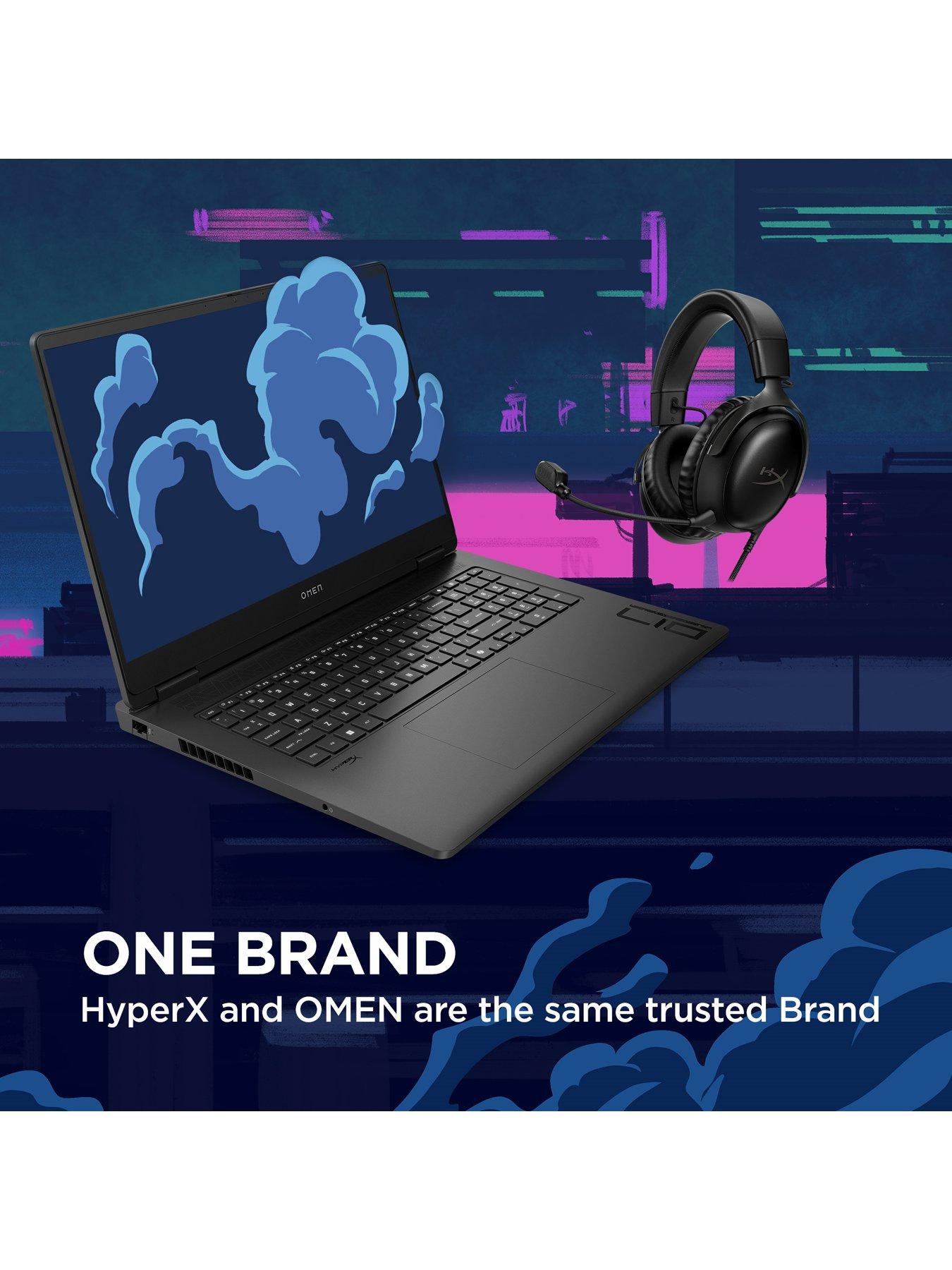 HP OMEN 17-db0013na Gaming Laptop with Hyper X Cloud III Wired Headset ...