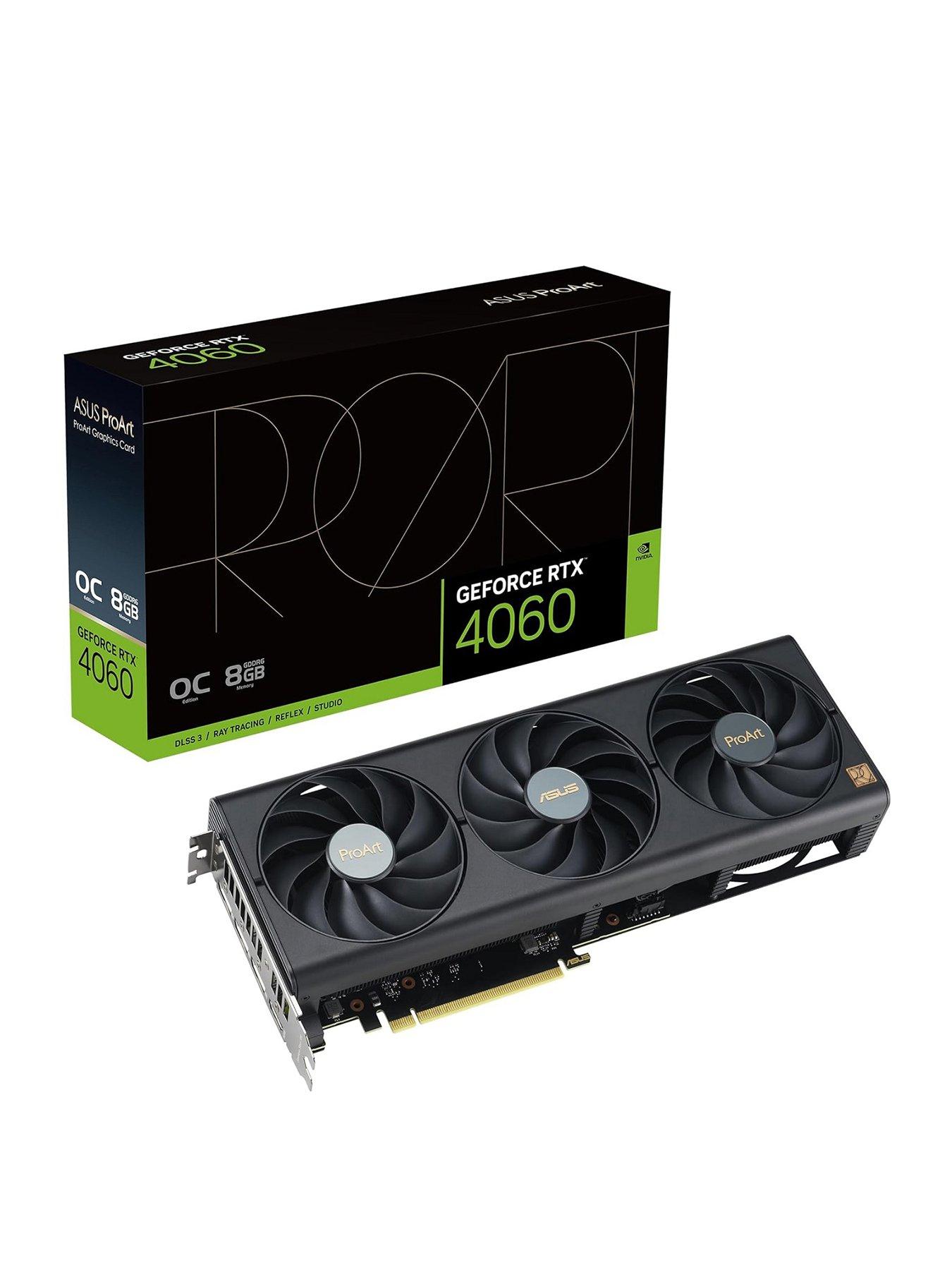 Asus RTX 4060 8GB ProArt Overclocked Graphics Card | Very