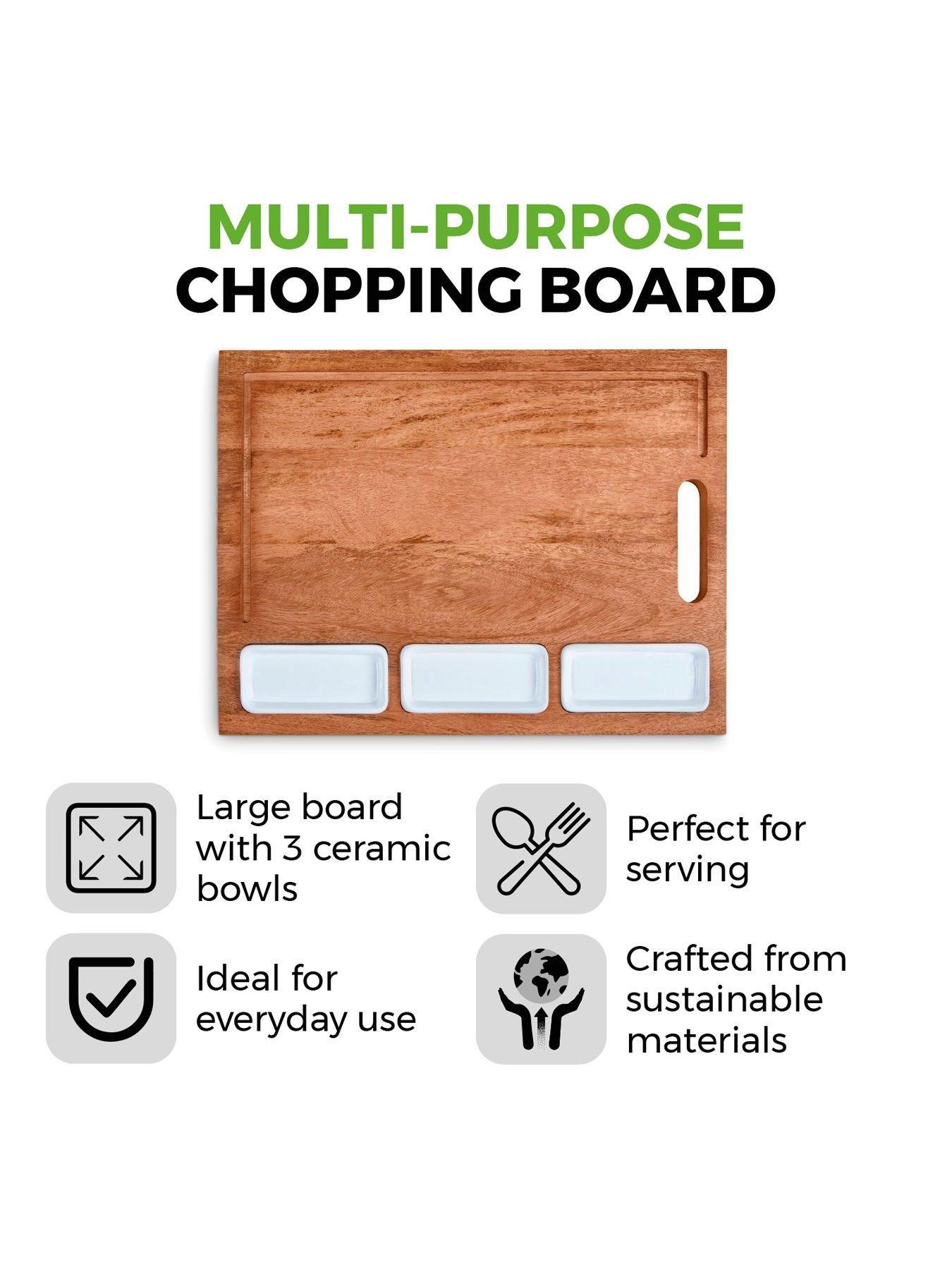 Tower Chopping Board with Dipping Bowls | Very