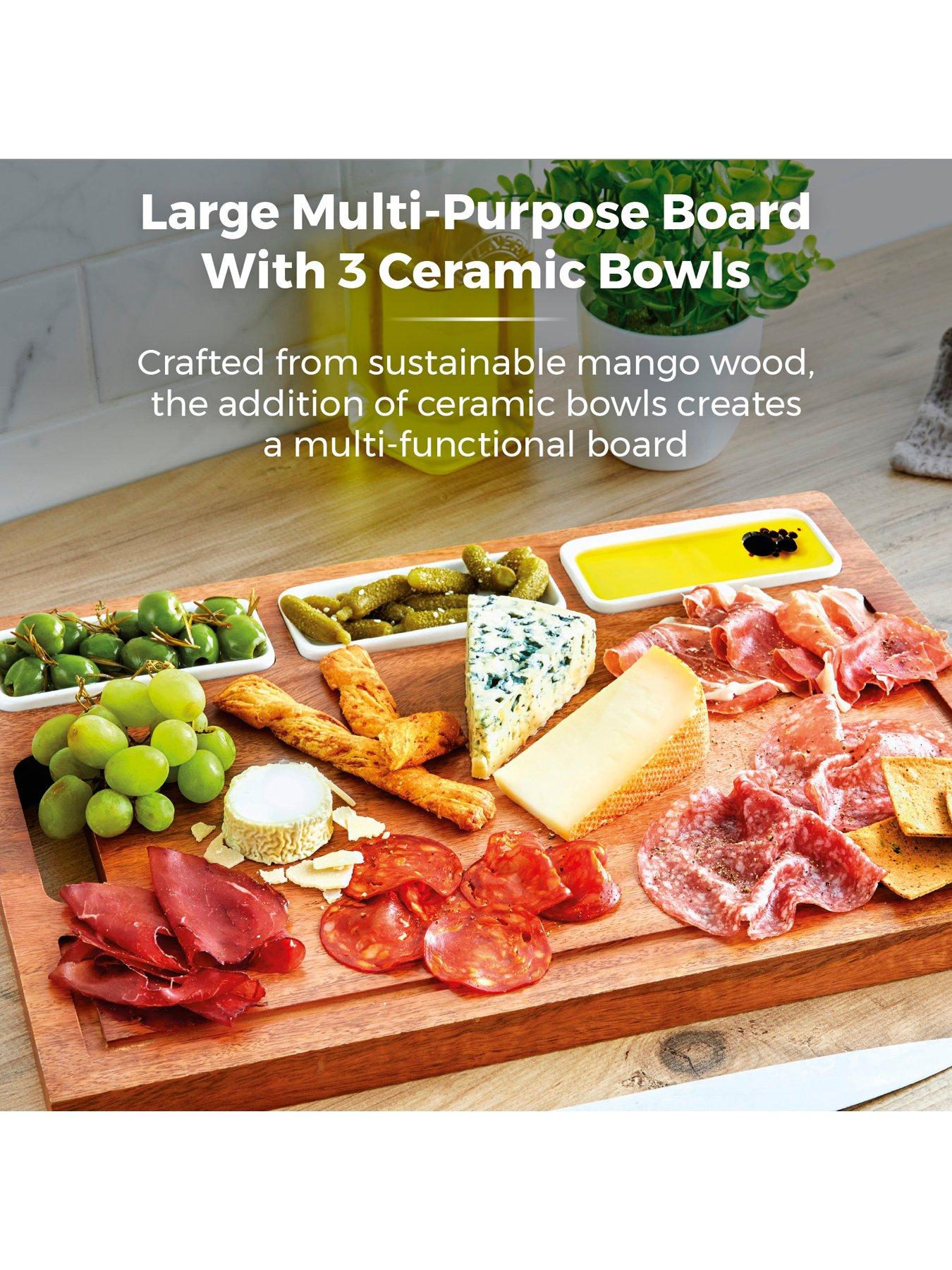 Tower Chopping Board with Dipping Bowls | Very