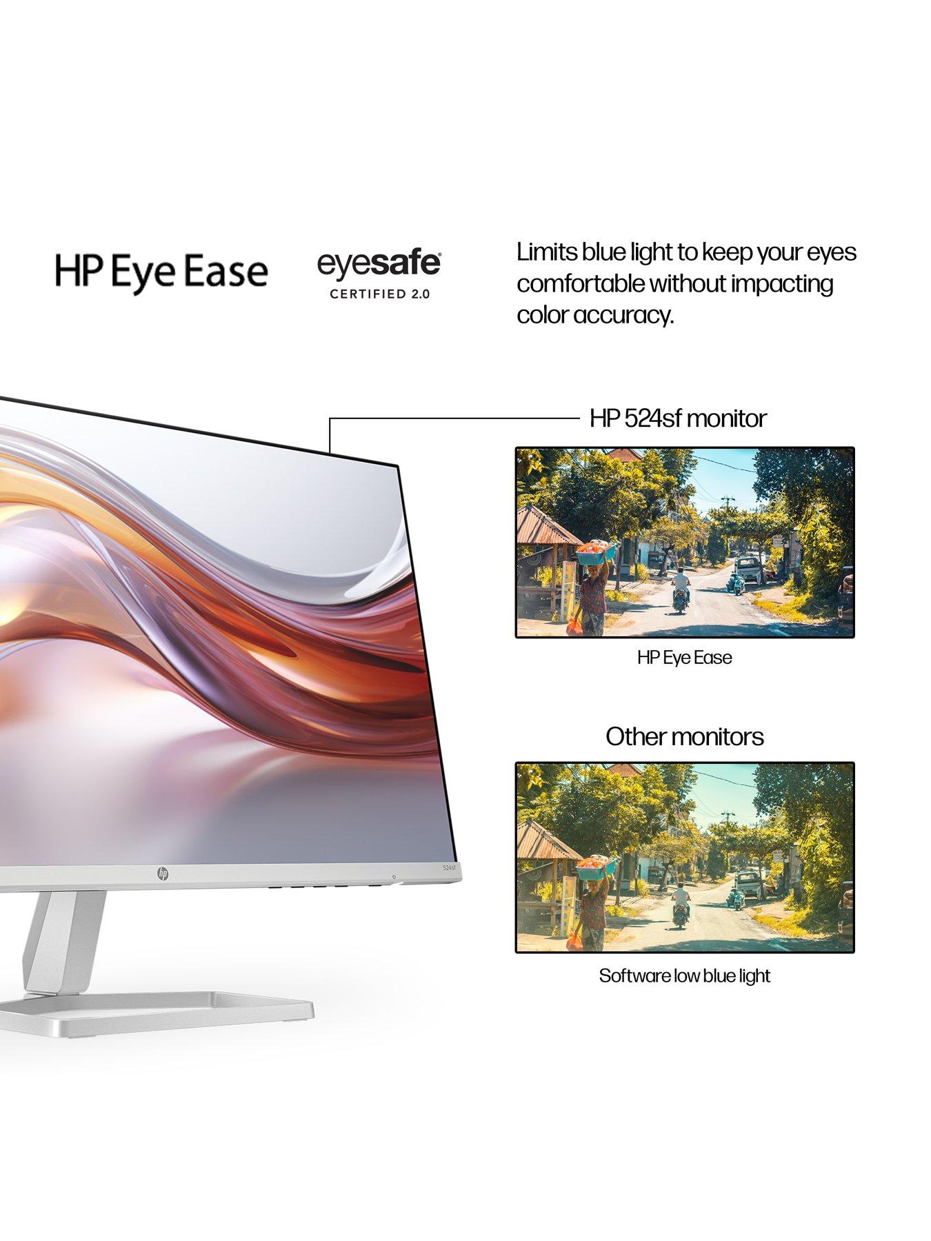 HP Series 5 - 524sf Monitor - 24in IPS Full HD - 100hz - Silver/Black ...