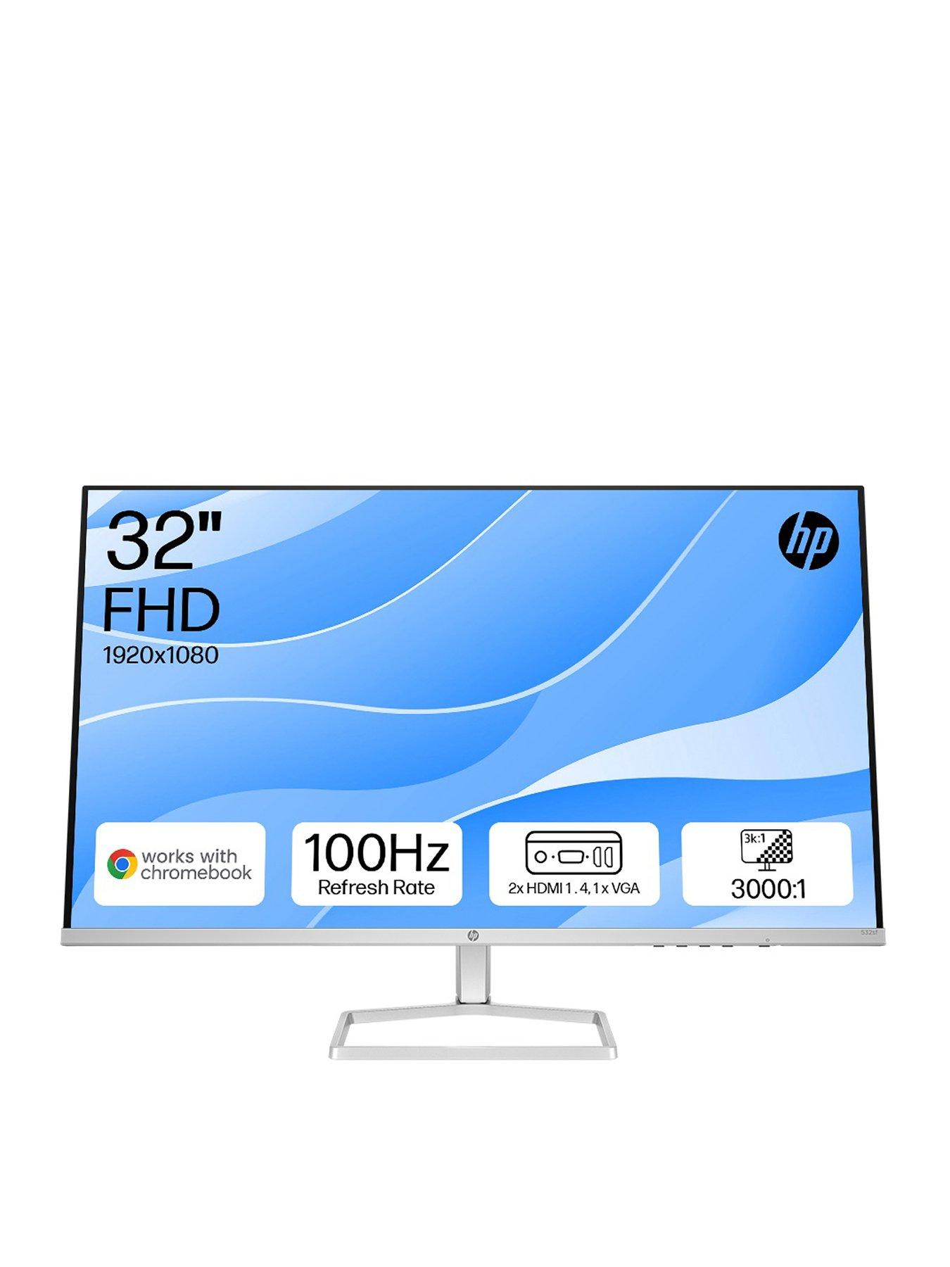 HP Series 5 -532sf Monitor - 32in VA Full HD - 100hz Monitor - Silver ...