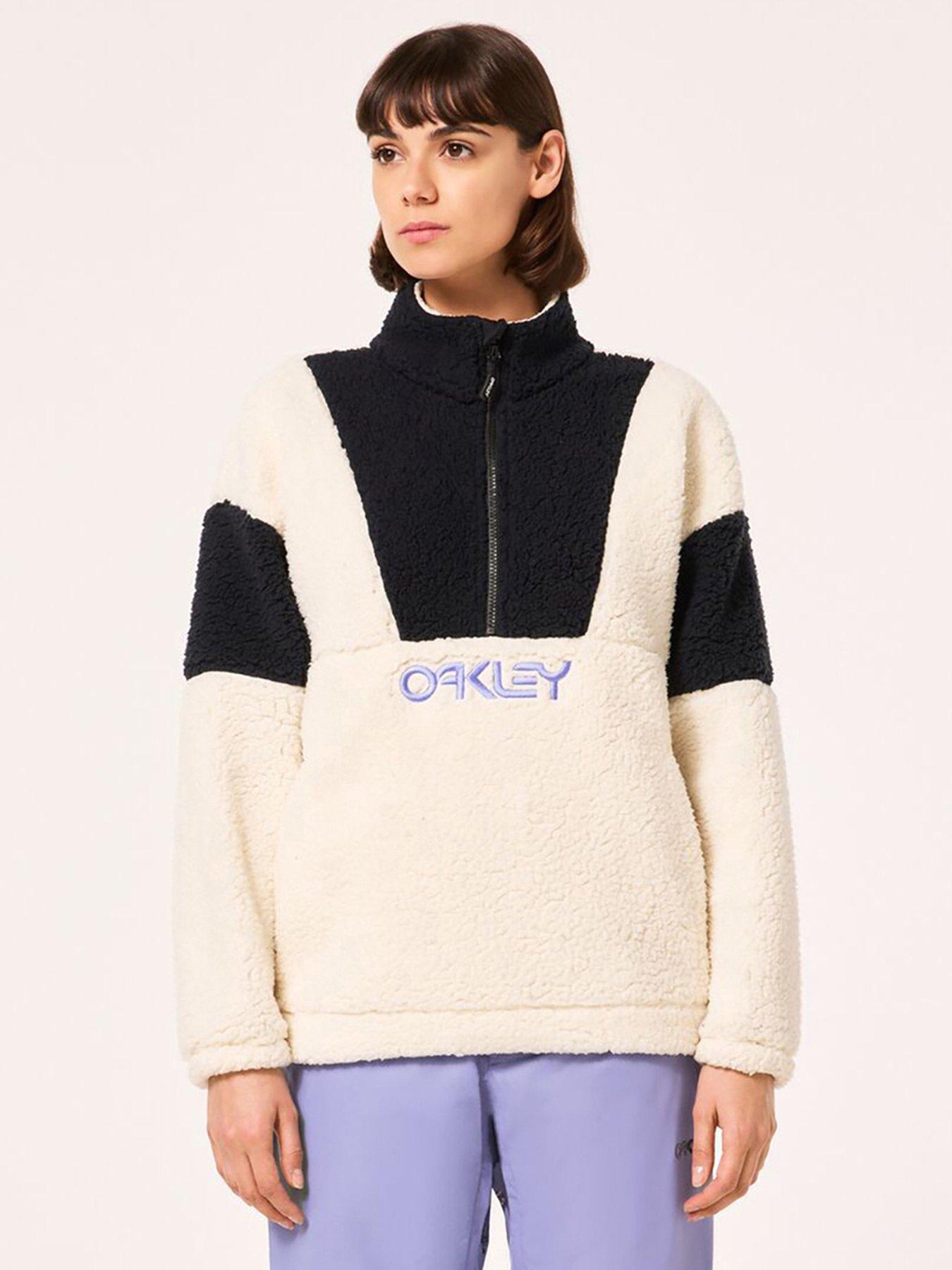 Oakley Women's TNP Ember Half Zip RC Fleece - White | Very