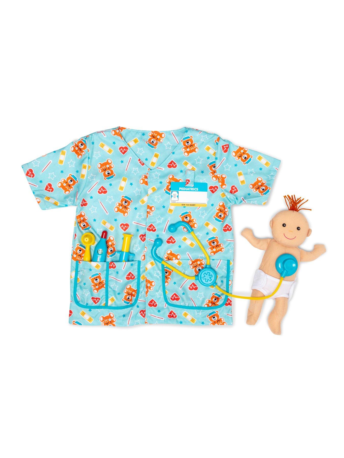 Melissa Doug Paediatric Nurse Role Play Set Very