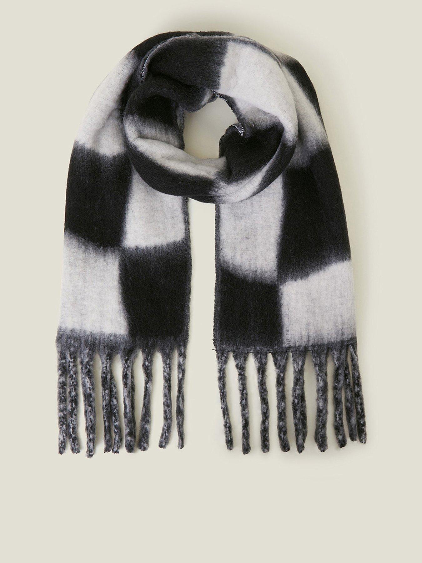 Accessorize Checkerboard Mono Scarf | Very