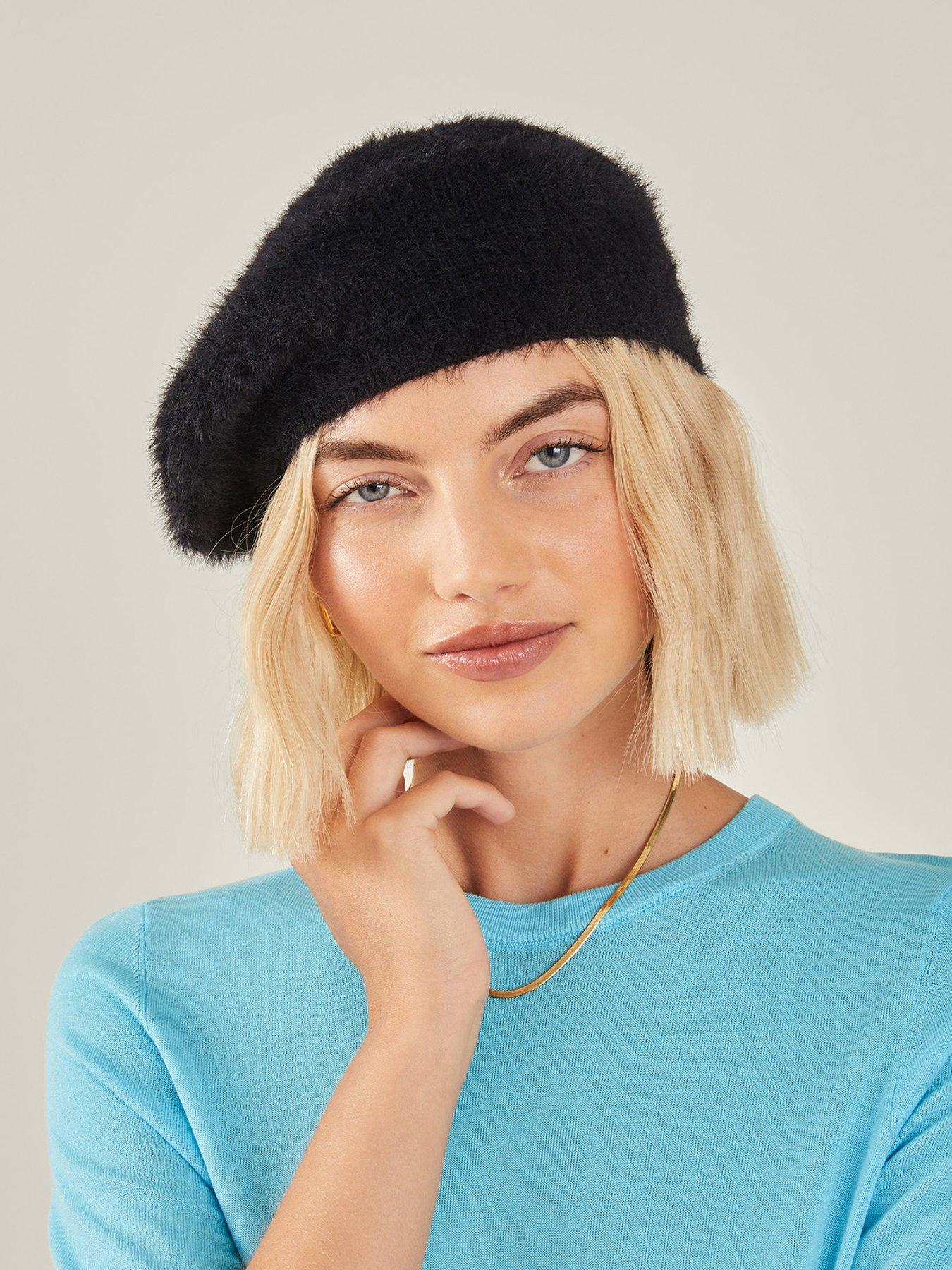 Accessorize Fluffy Knit Beret | Very
