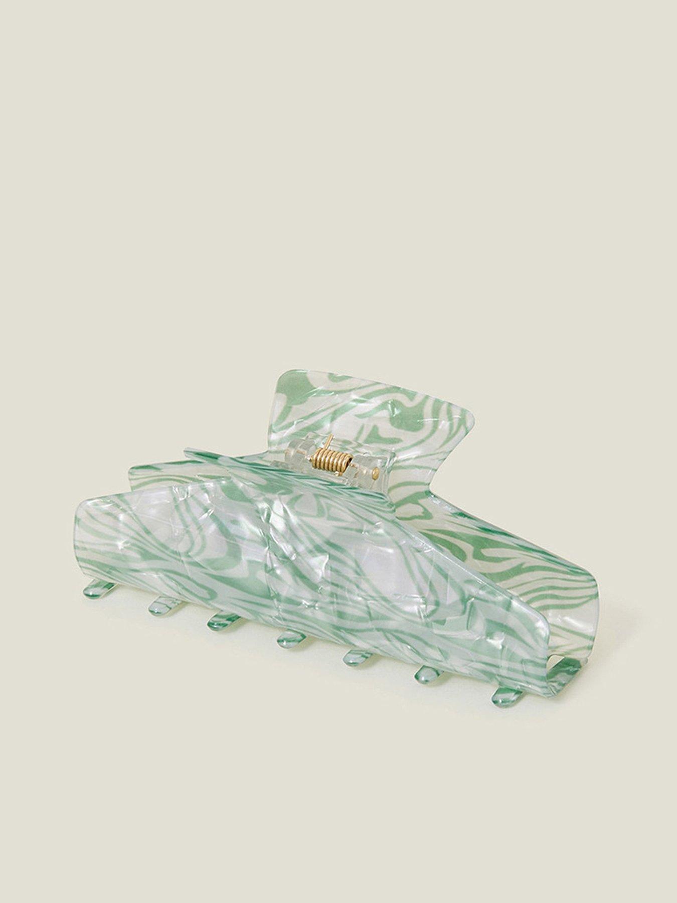Accessorize Large Marble Resin Claw Clip | Very