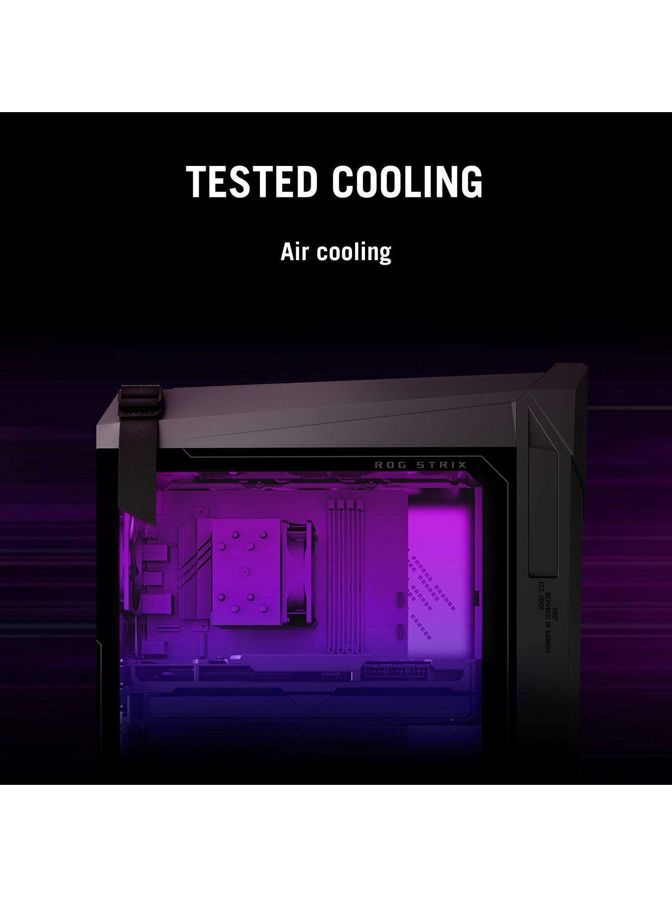 Asus ROG Strix G16CH Gaming Desktop - GeForce RTX 4060 Ti, Intel Core ...