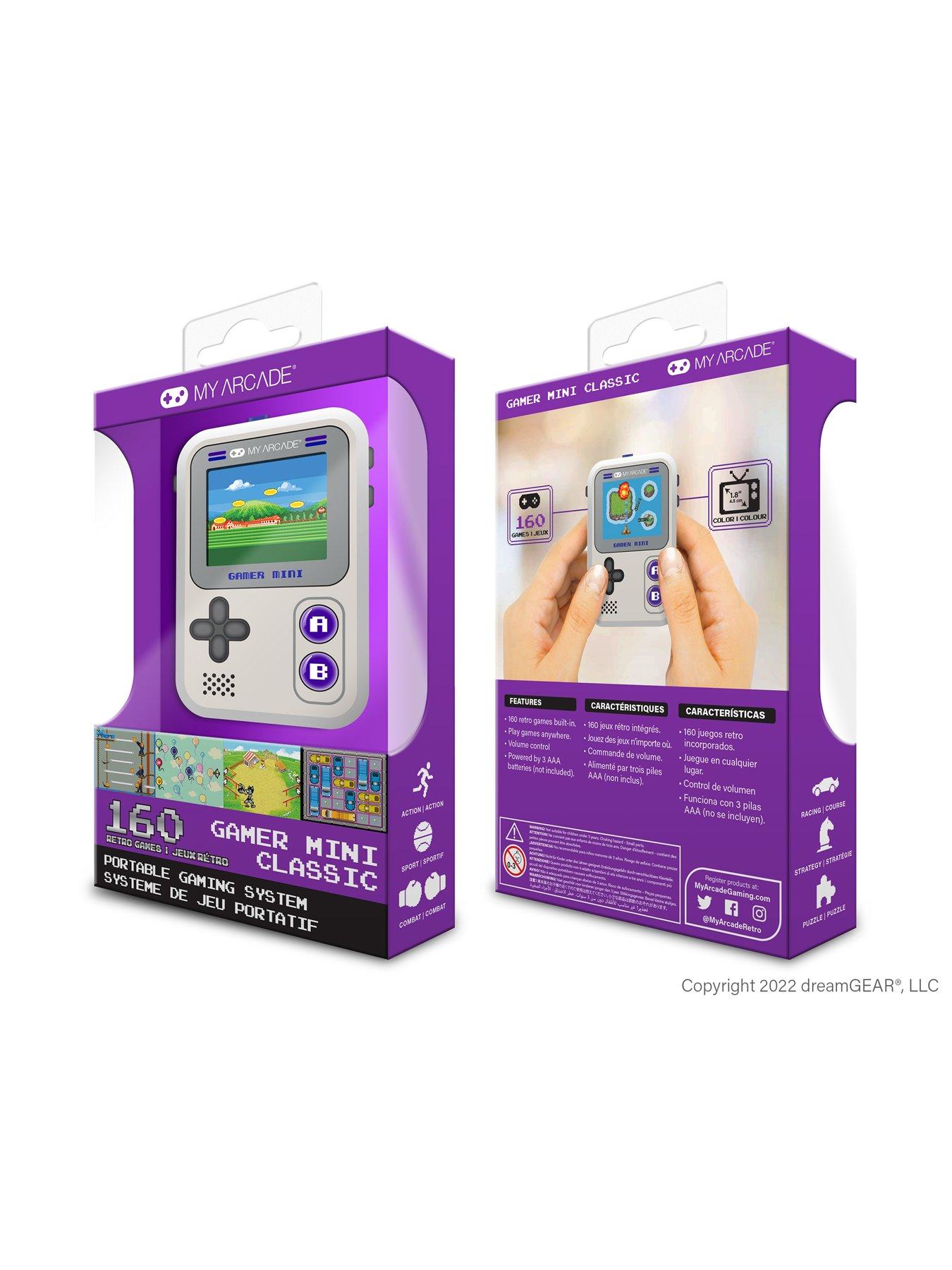 My Arcade GAMER MINI CLASSIC (160 GAMES IN 1) Gray | Very