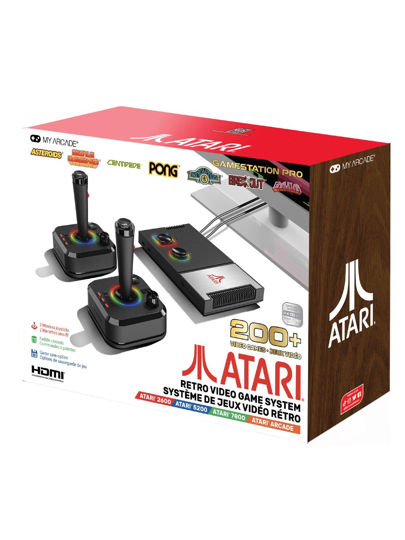 My Arcade Gamestation Pro Atari Retro Video Game System (Over 200 Games ...