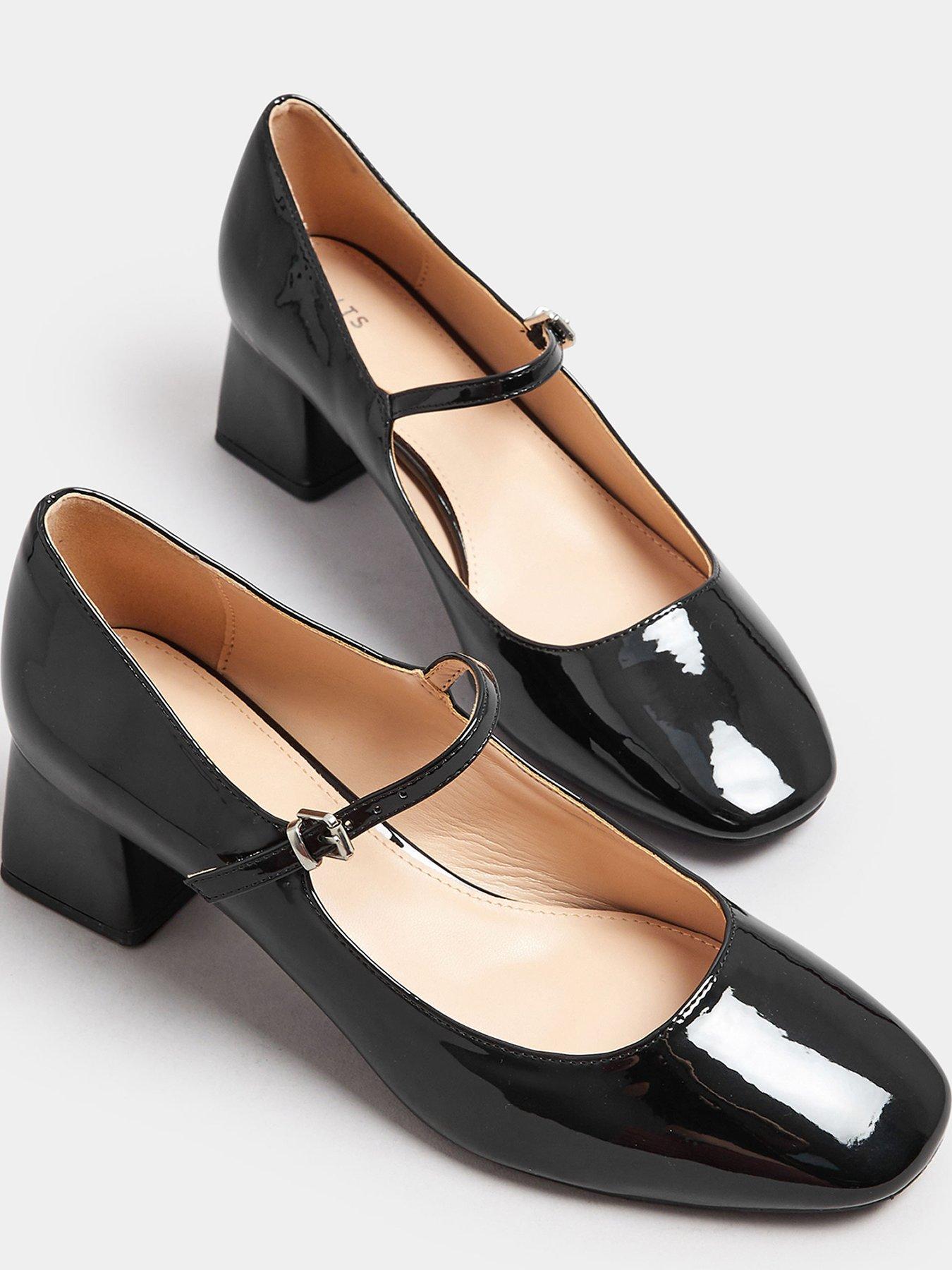 Long Tall Sally Mid Block Heel Mary Janes | Very