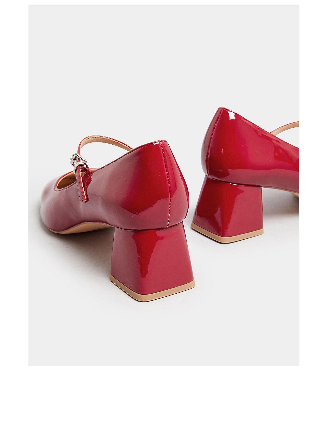 Long Tall Sally Mid Block Heel Mary Janes | Very