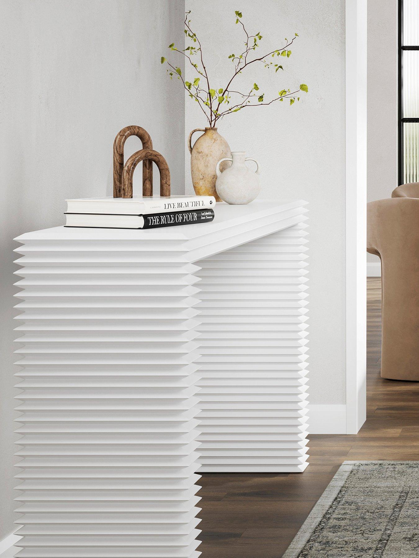LPD Home Zen White Console Table | Very