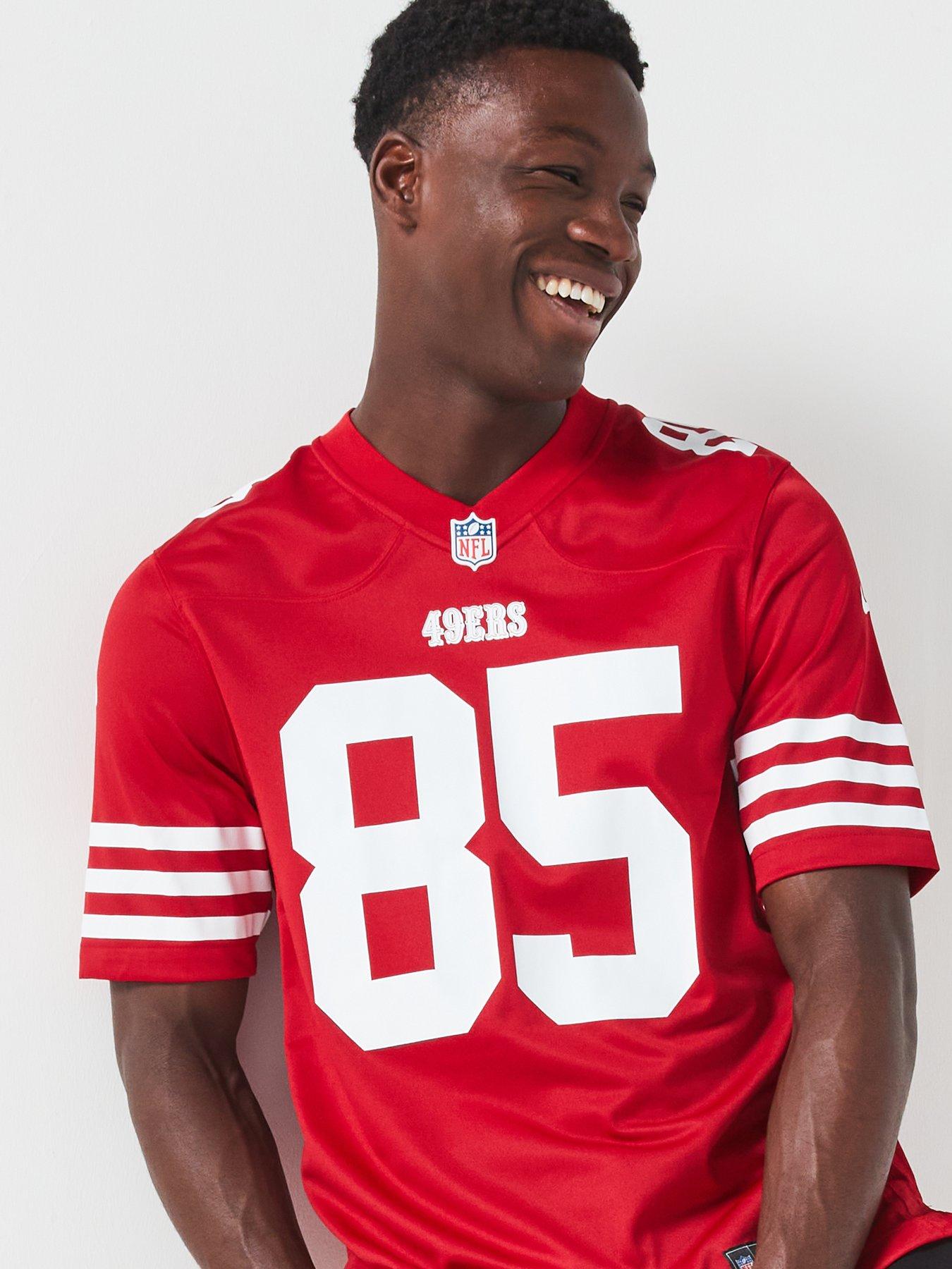 Fanatics Men's Nike San Francisco 49Ers Home Game Jersey George Kittle ...