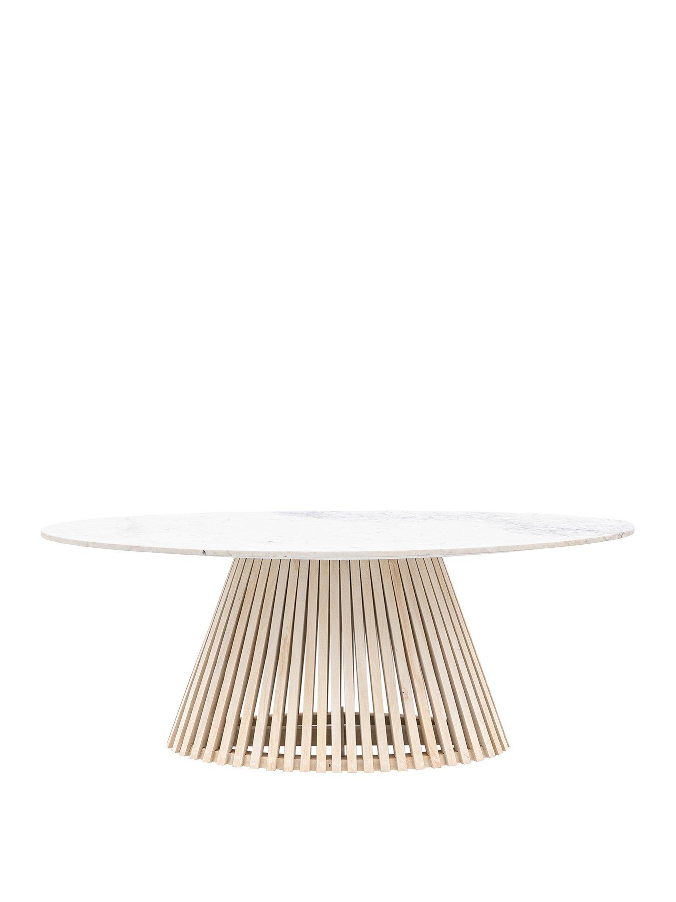 Gallery Direct Farah 200 cm Oval Dining Table | Very