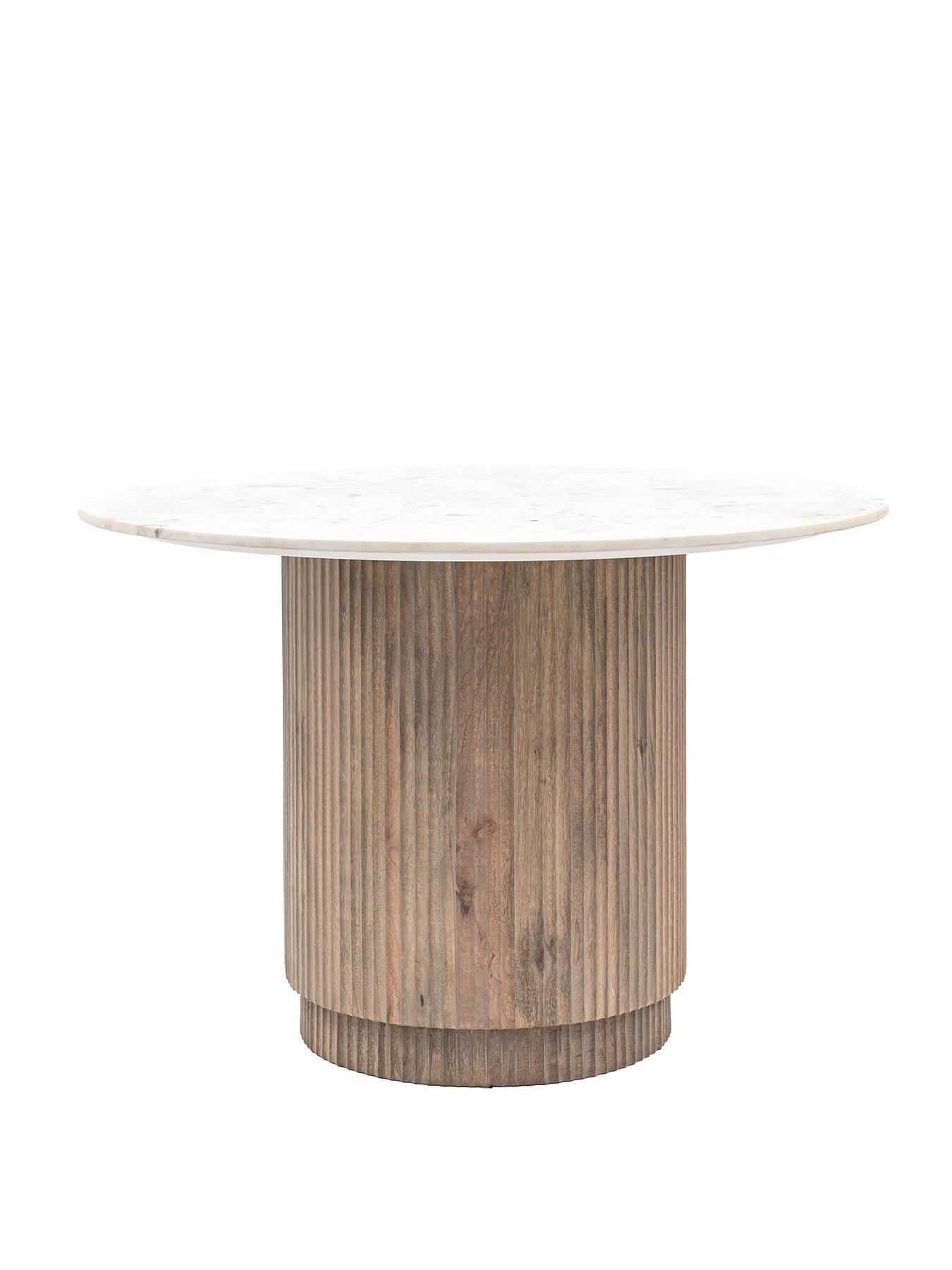 Gallery Direct Amur 110 cm Round Dining Table | Very