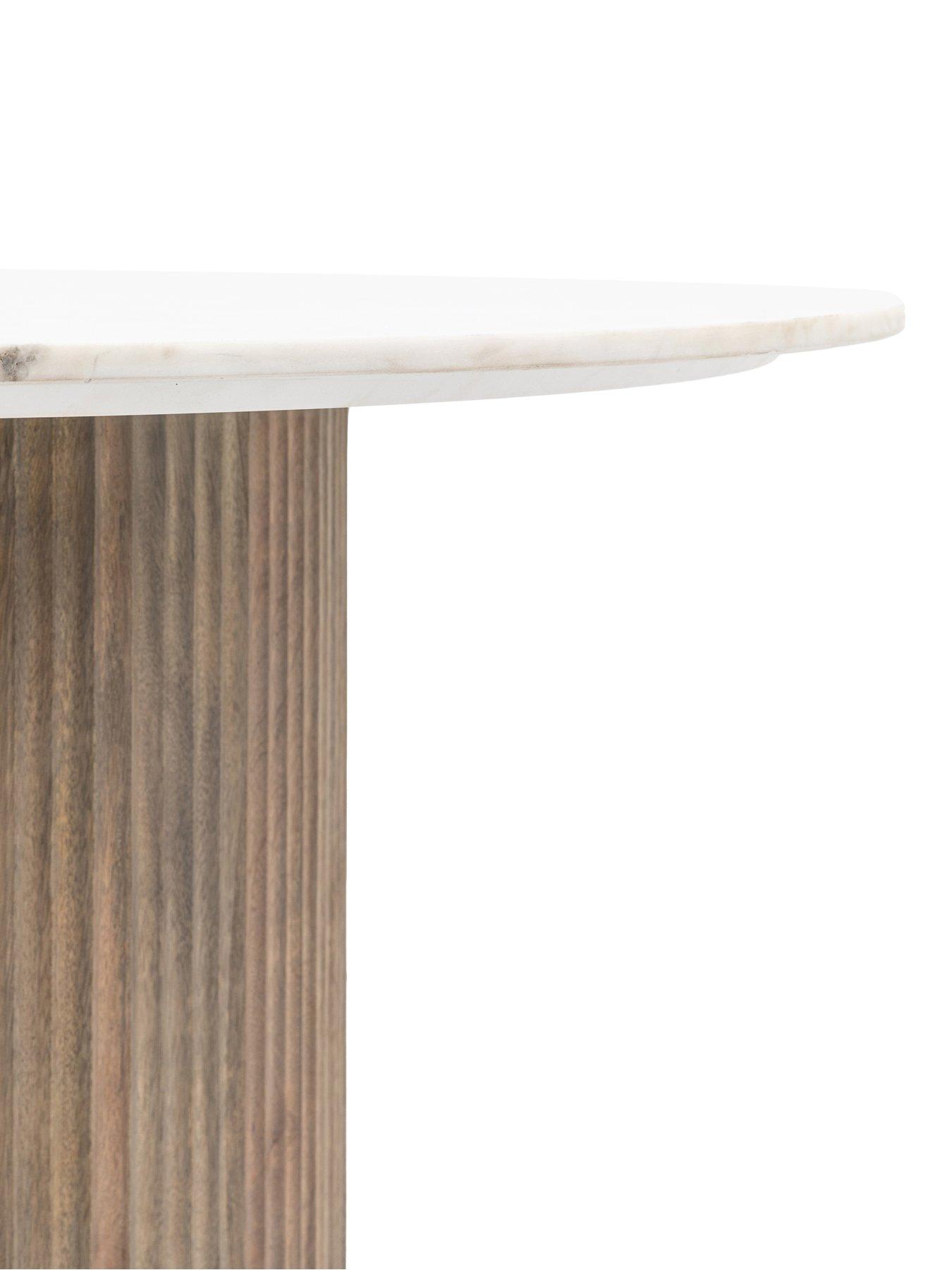 Gallery Direct Amur 110 cm Round Dining Table | Very