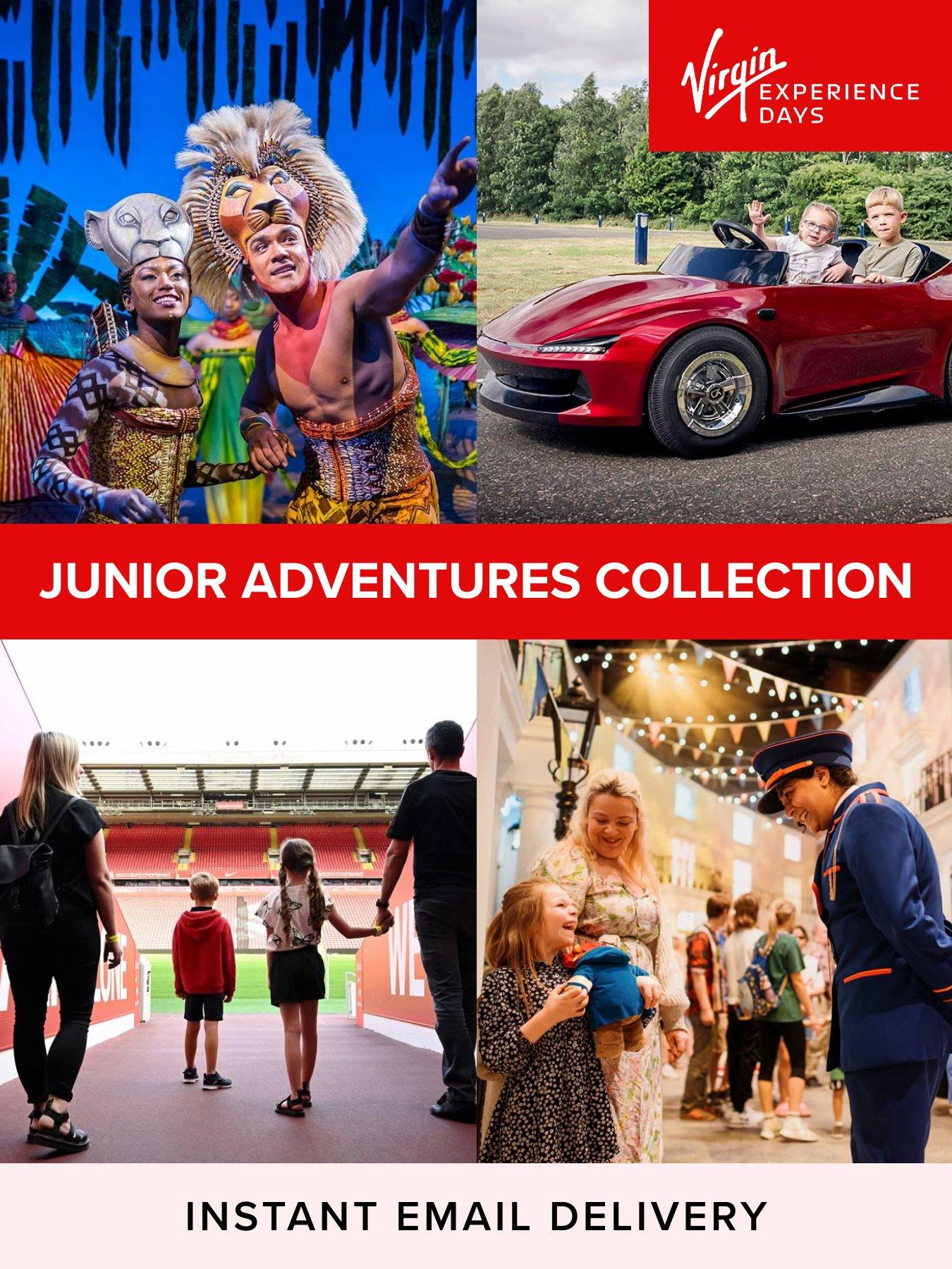 Virgin Experience Days Junior Adventures Collection - 17 Options To ...