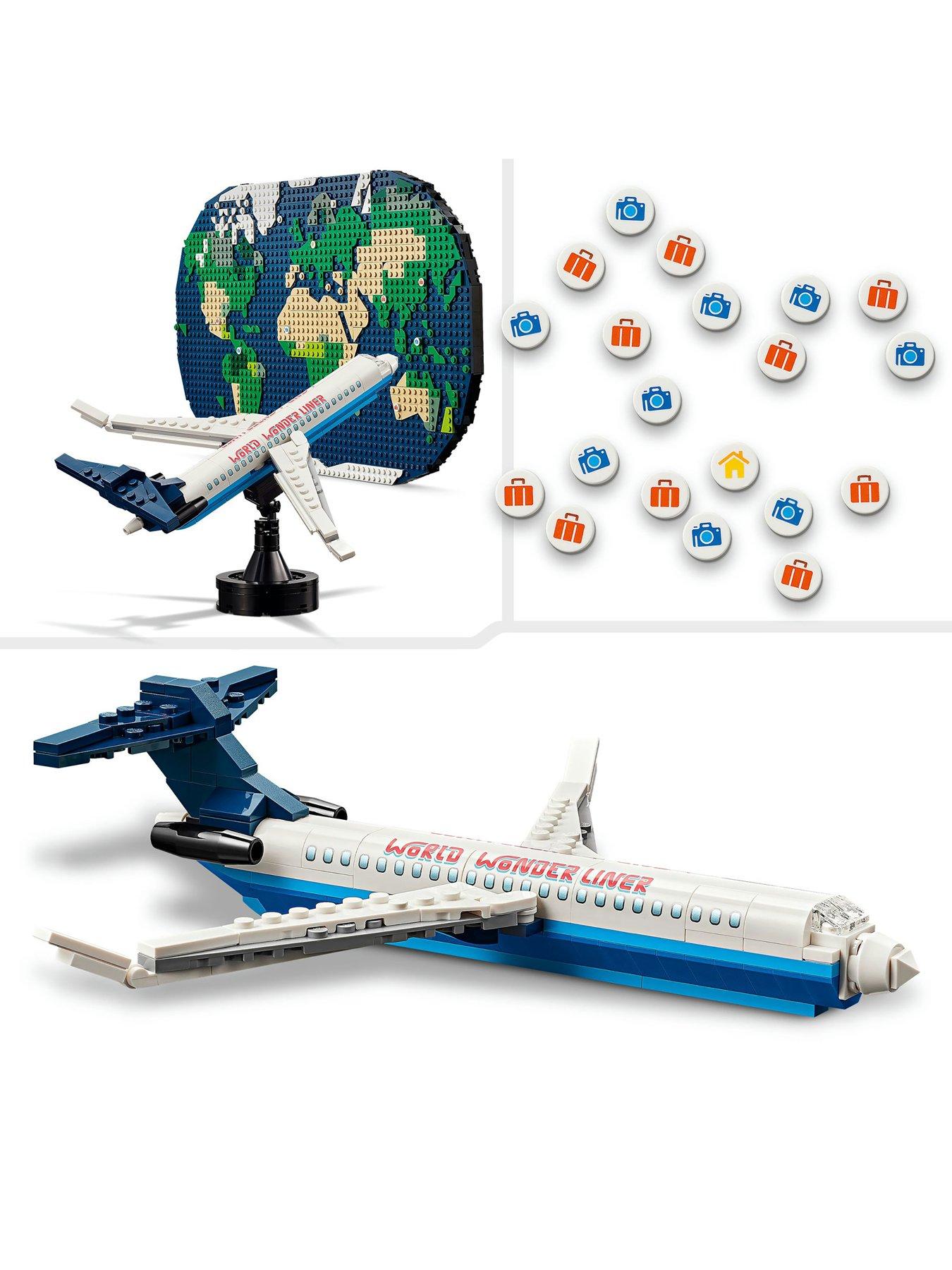 LEGO Family Travel Moments World Map Toy Set 41838 | Very