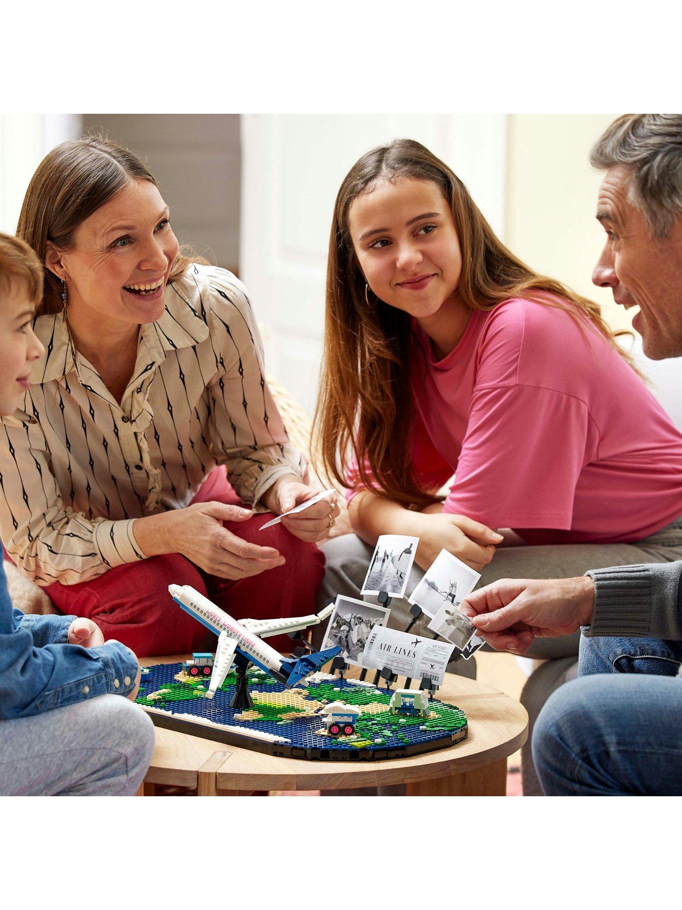 LEGO Family Travel Moments World Map Toy Set 41838 | Very