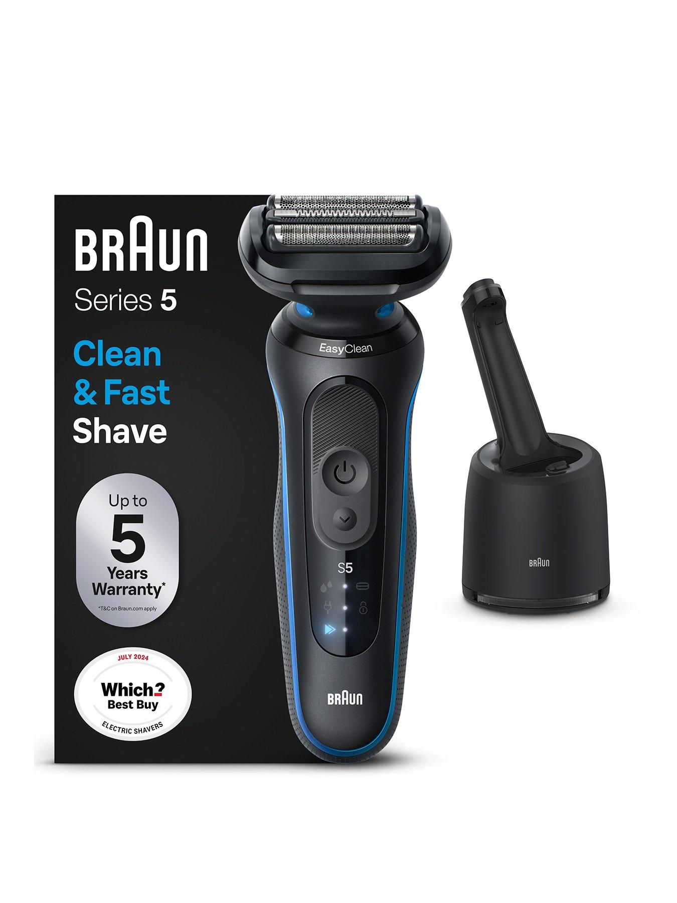 Braun Electric Shaver, Series 5, With SmartCare Center, 52-B7000cc ...
