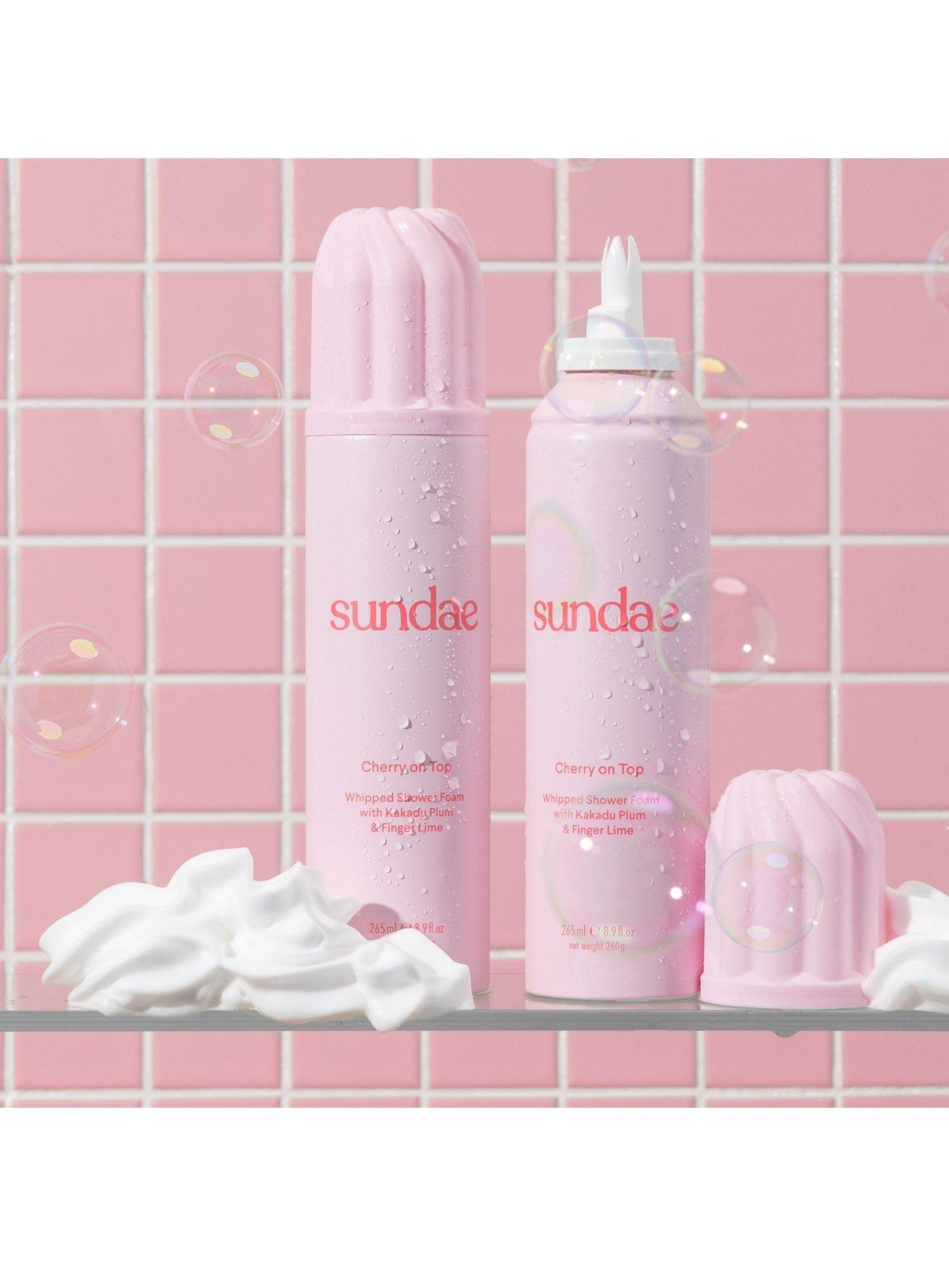 Sundae Very Berry Whipped Moisturiser & Cherry Whipped Shower Foam Duo ...