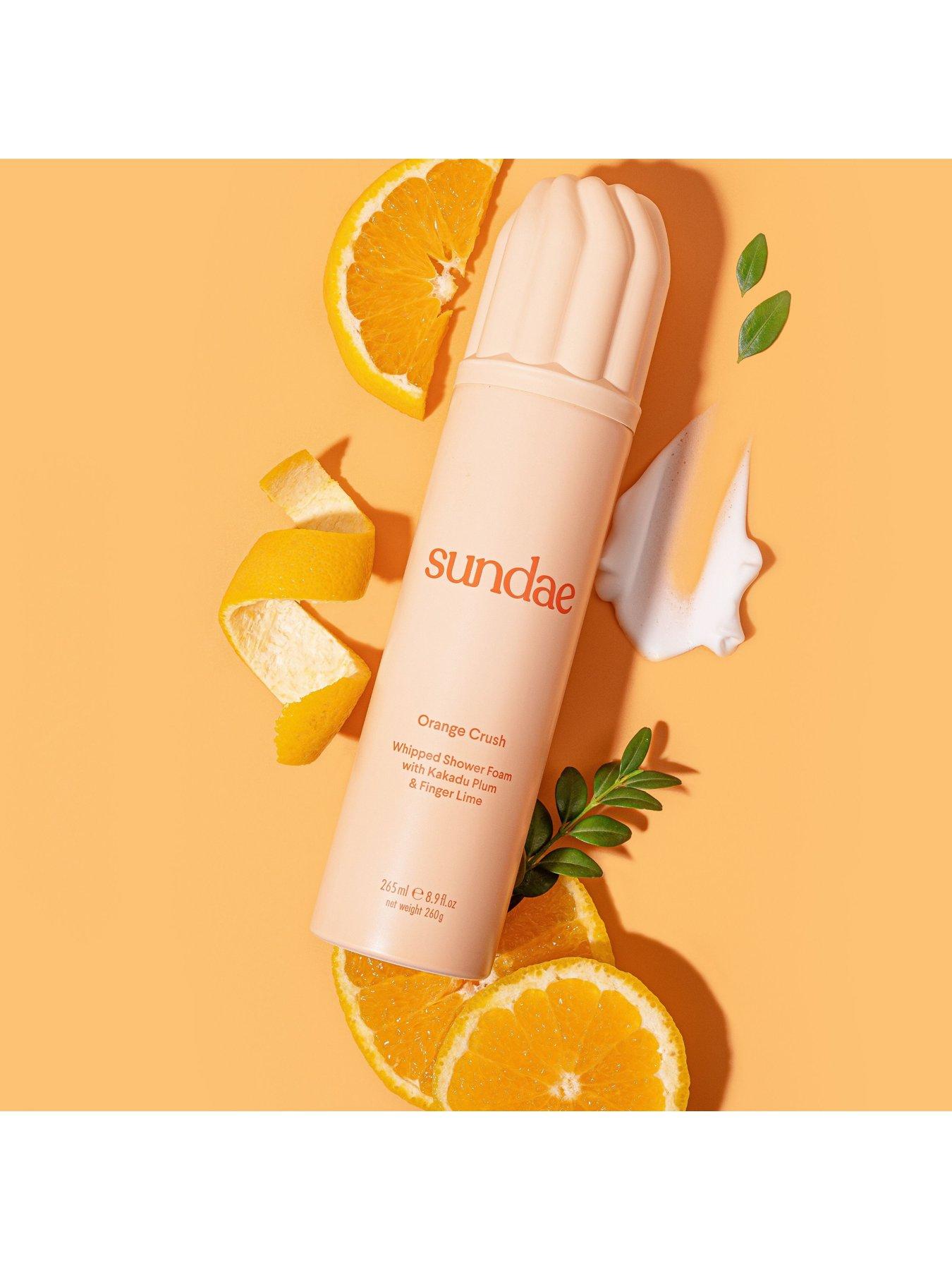 Sundae Just Peachy Whipped Moisturiser & Orange Crush Whipped Shower ...