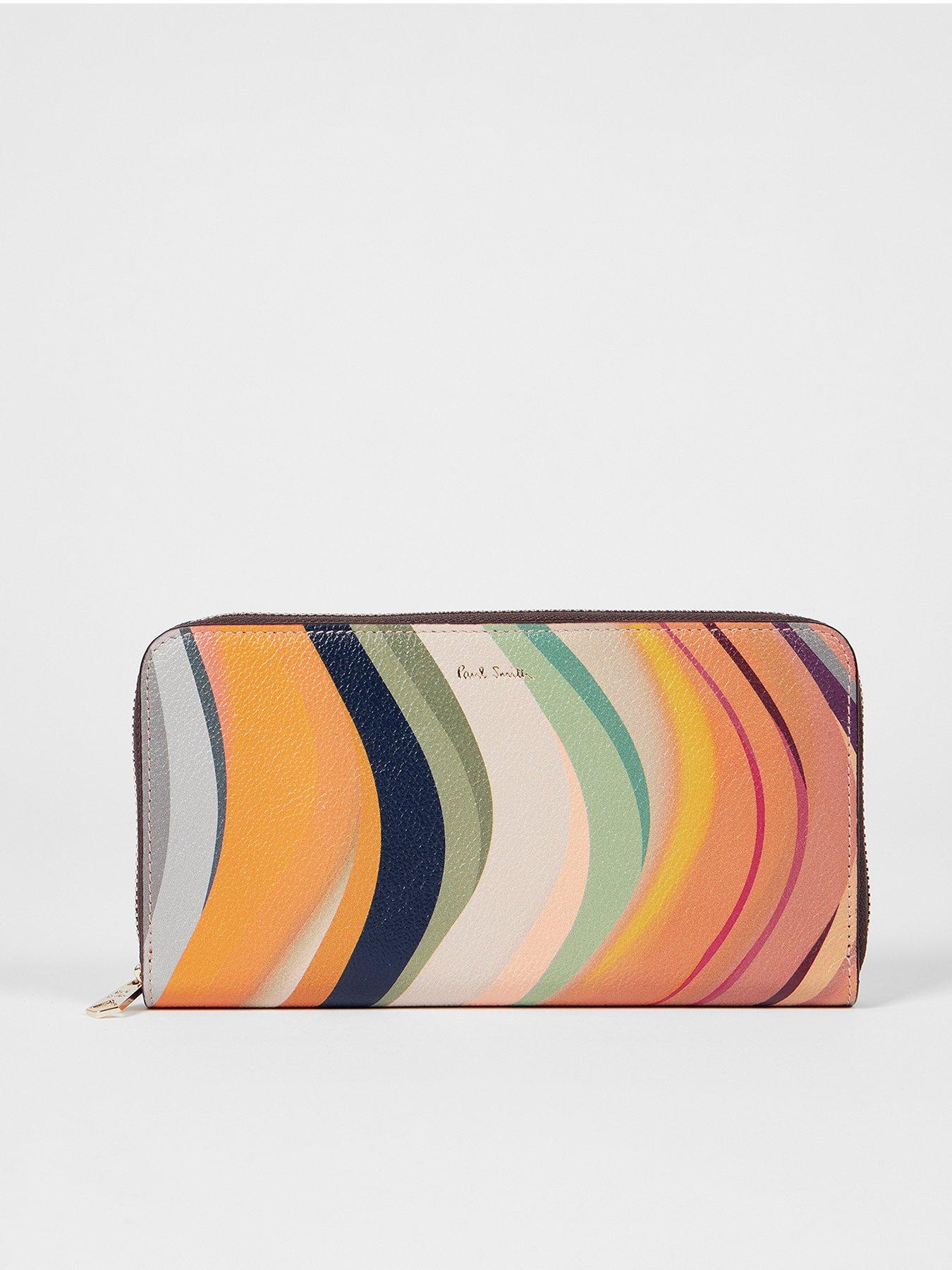 PS PAUL SMITH Swirl Large Zip Around Purse - Multi | Very