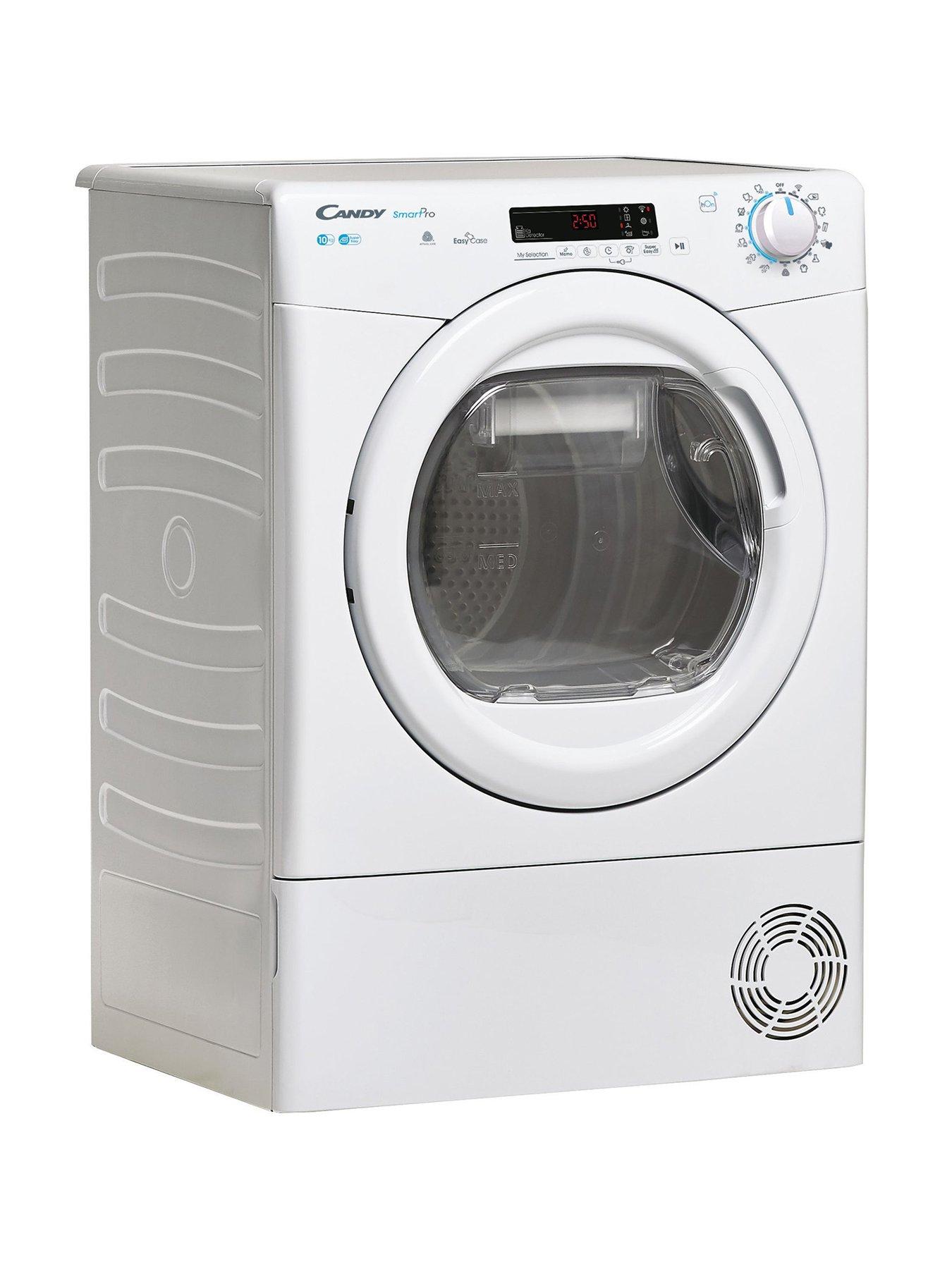 Candy Smart Pro CSOE C10DE-80 10kg Load Condenser Tumble Dryer White ...