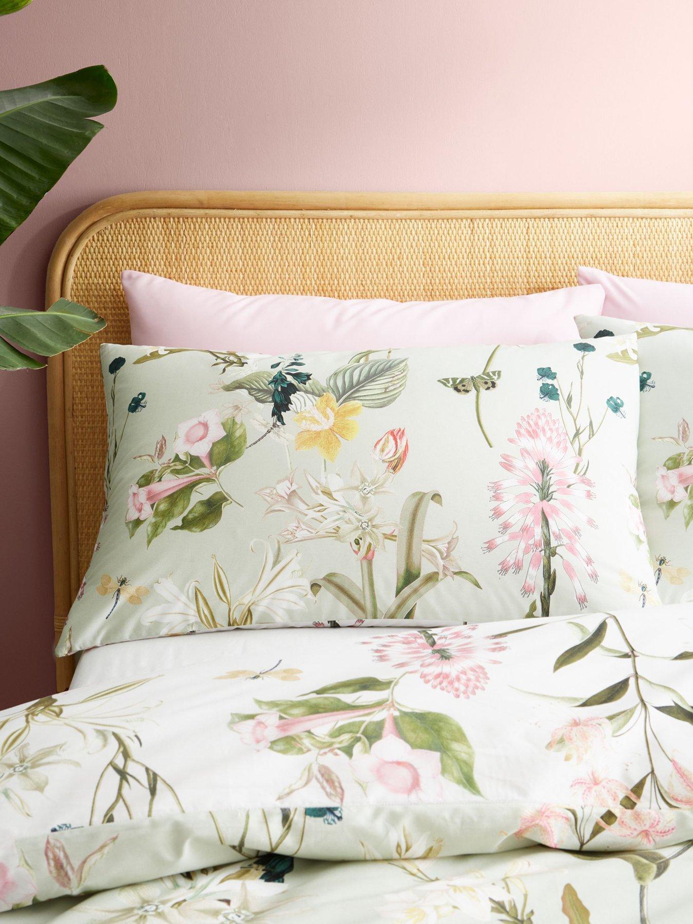 RHS Exotic 100% Cotton Floral Duvet Set | Very