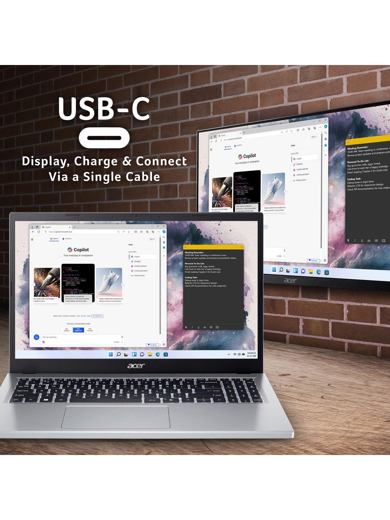 Acer Aspire Go 15 Laptop - 15.6in FHD, Intel Core i3-N305, 8GB RAM ...