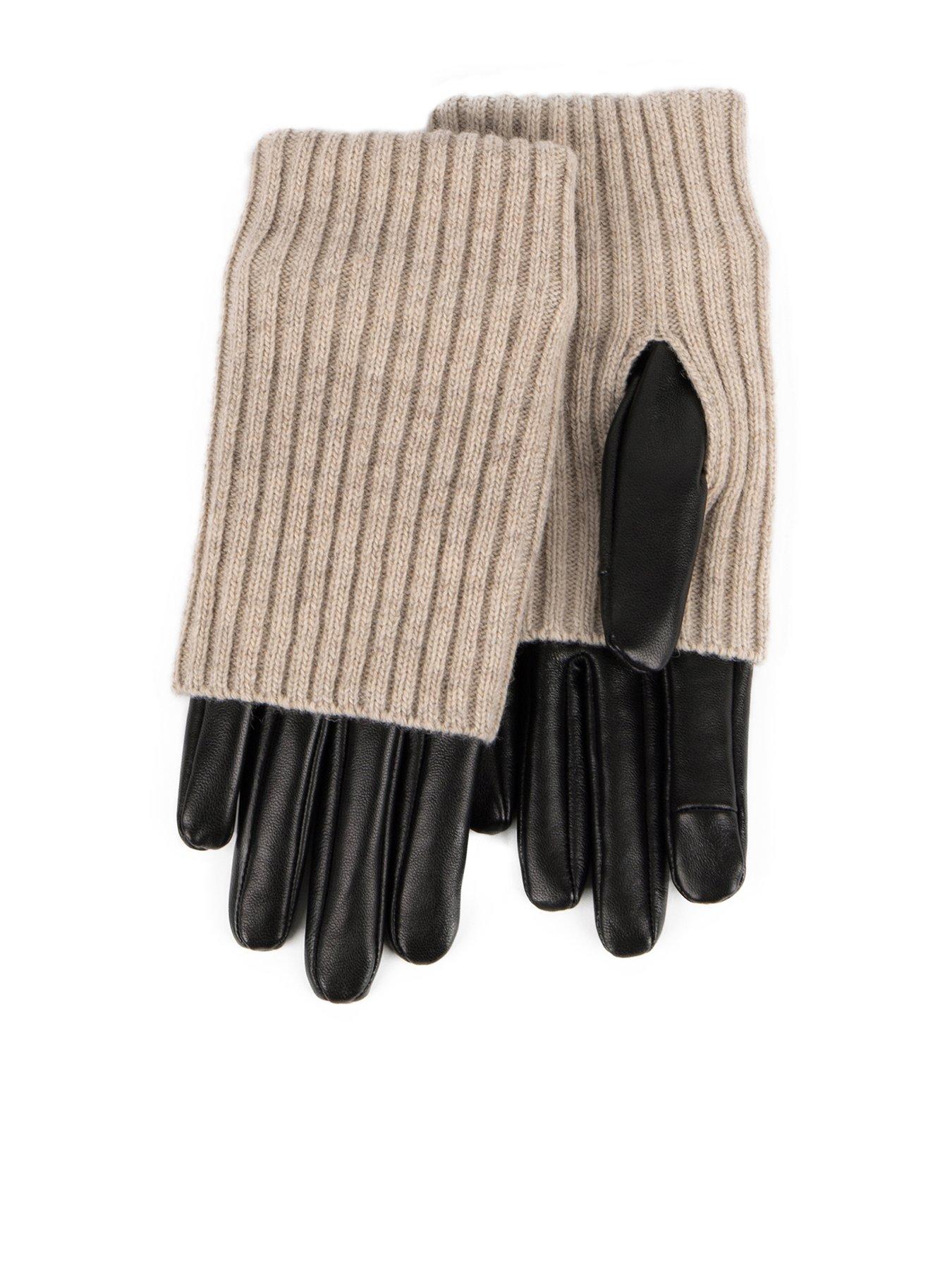 Isotoner leather gloves store