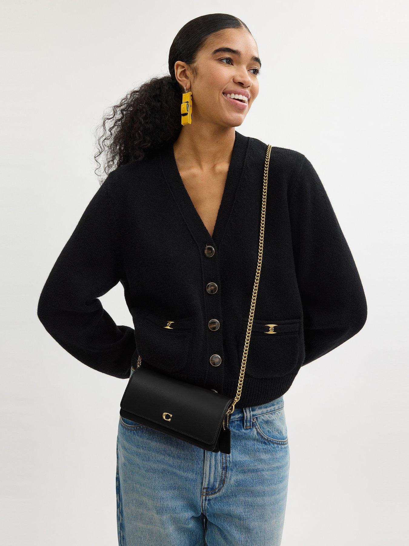 COACH Evie Leather Long Wallet With Chain | Very