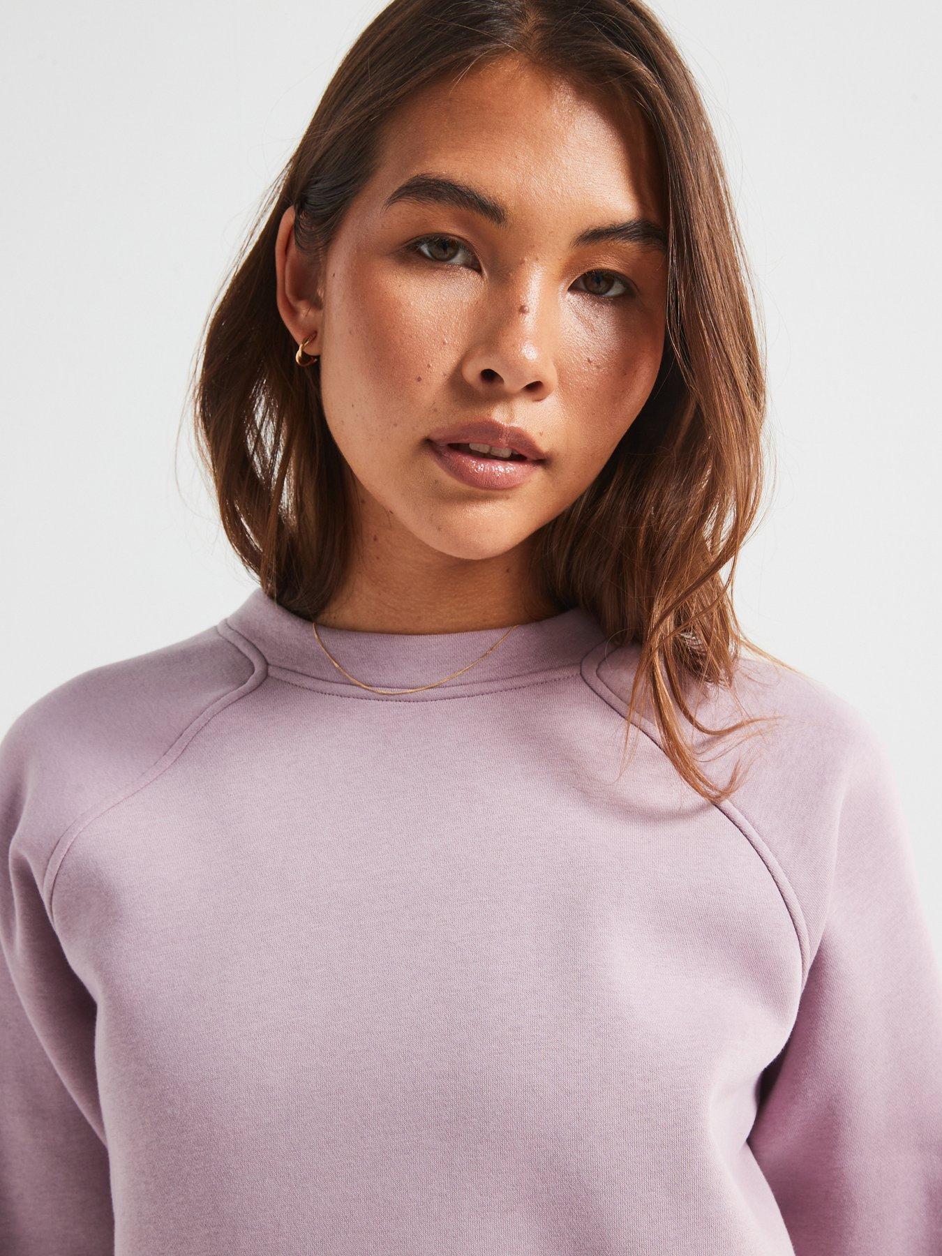 V by Very Seam Detail Pocket Sweat - Pink | Very