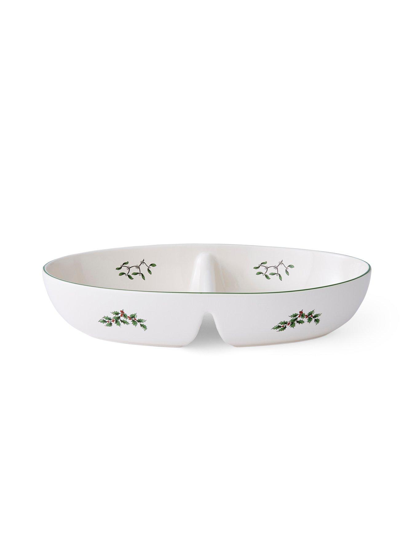 Spode Christmas Tree Divided Serving Platter | Very