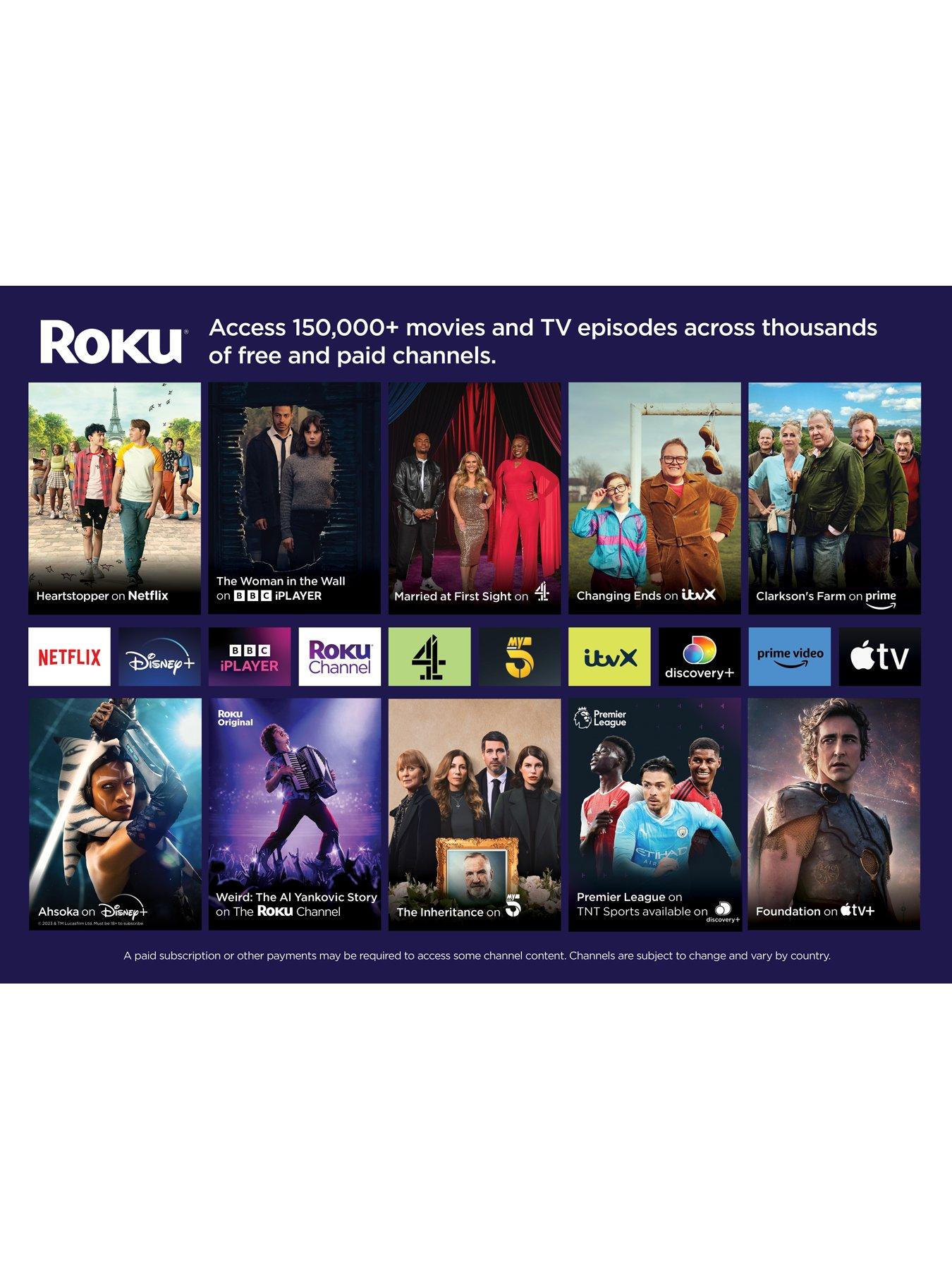 TCL 65RC650K Roku TV, 65-inch, 4K Ultra HD HDR, QLED, Smart TV | Very