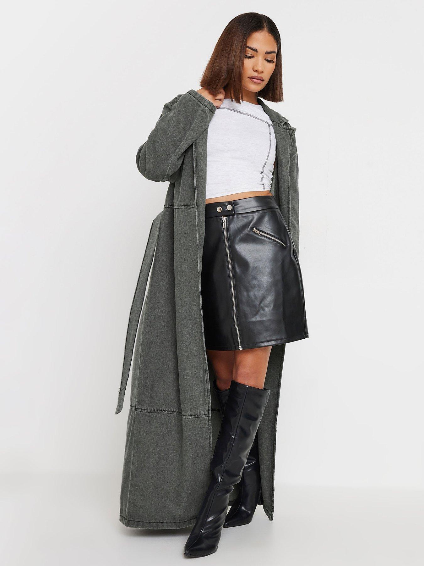 Womens Grey Coats & Jackets | Dark & Light Grey | Very Page 2