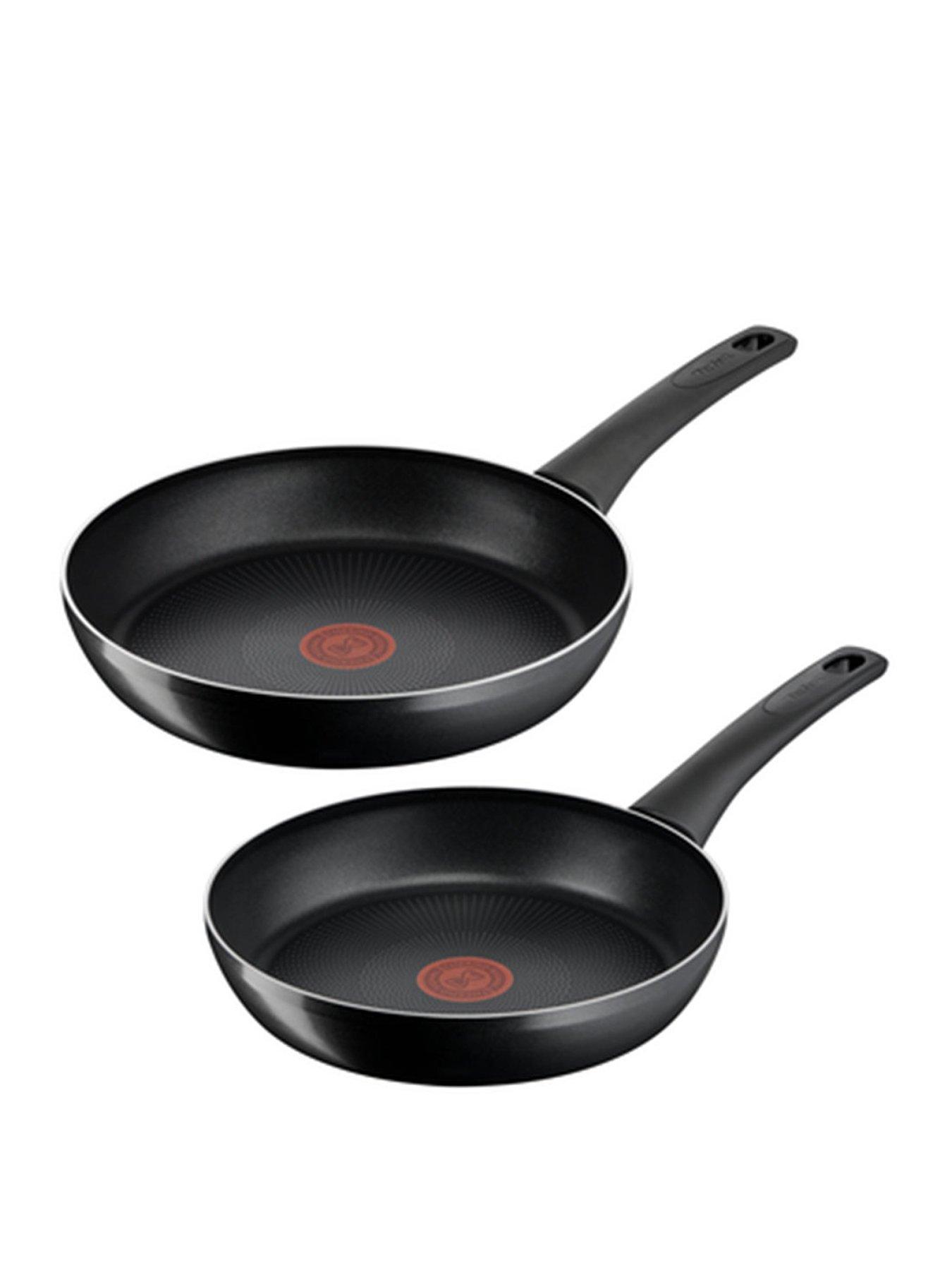 Tefal Titanium Force Frying Pan Twin Pack 20cm & 26cm | Very