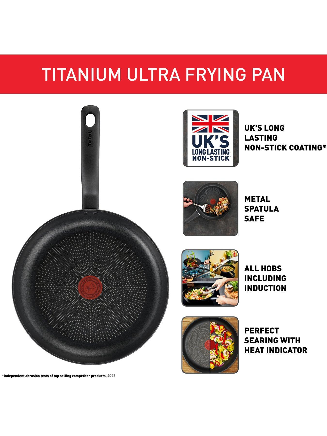 Tefal Titanium Ultra 32cm Frying Pan | Very