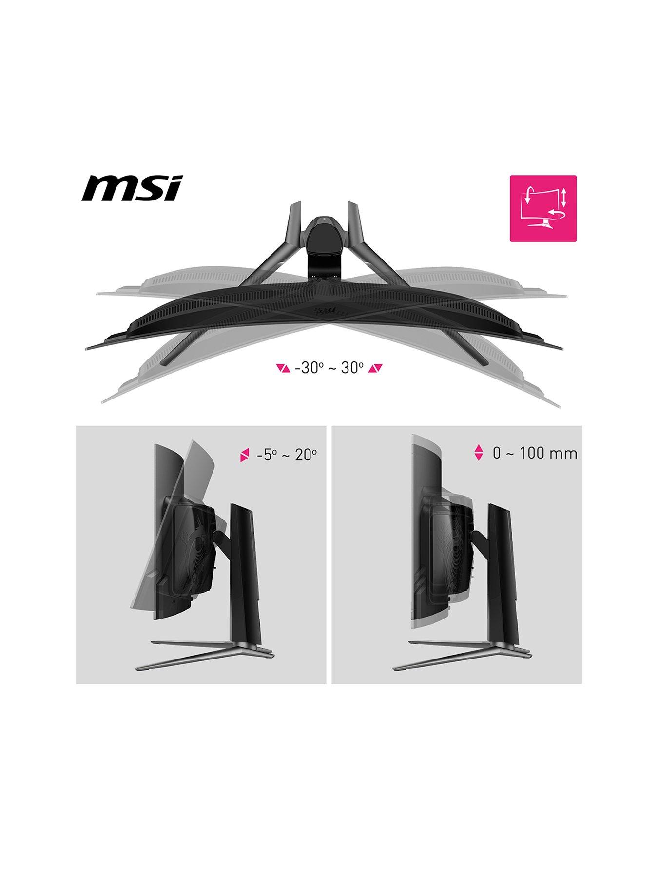 MSI MPG 341CQPX QD-OLED 34-inch, UWQHD, 240Hz, Adaptive-Sync Curved ...