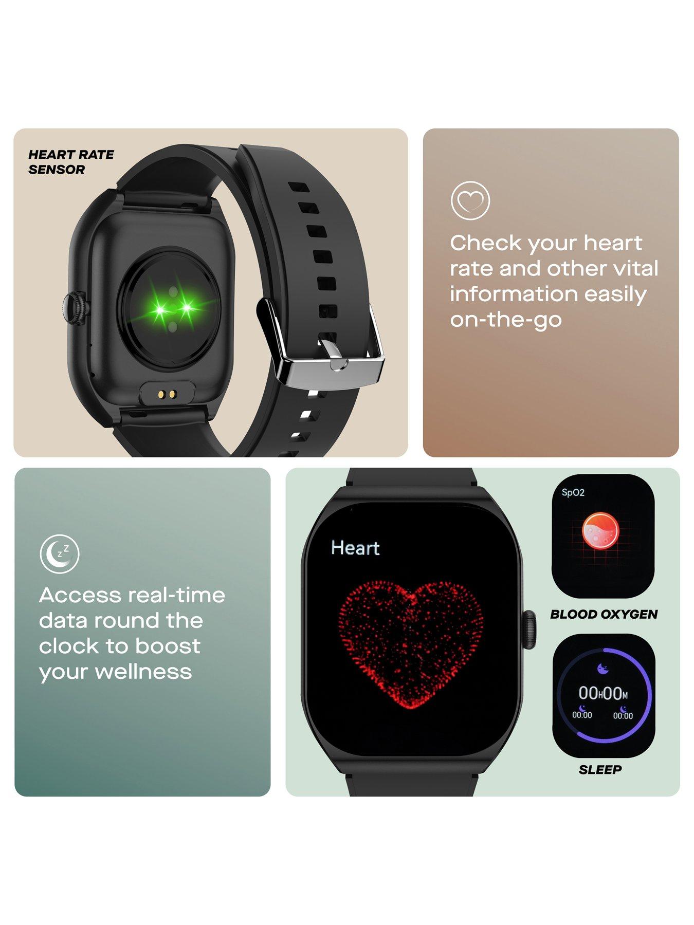 Daewoo Active + Smartwatch With Voice Call And Heart Rate Function | Very