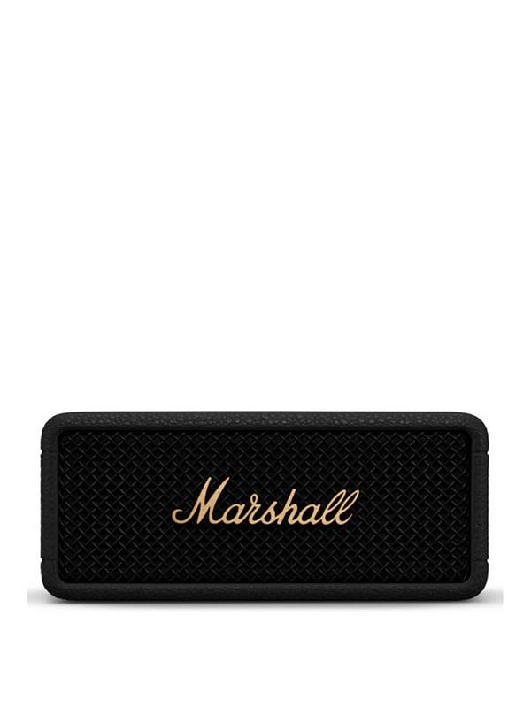 Marshall Emberton III Bluetooth Speaker - Black & Brass | Very Marshall Emberton III Bluetooth Speaker - Black & Brass | Very