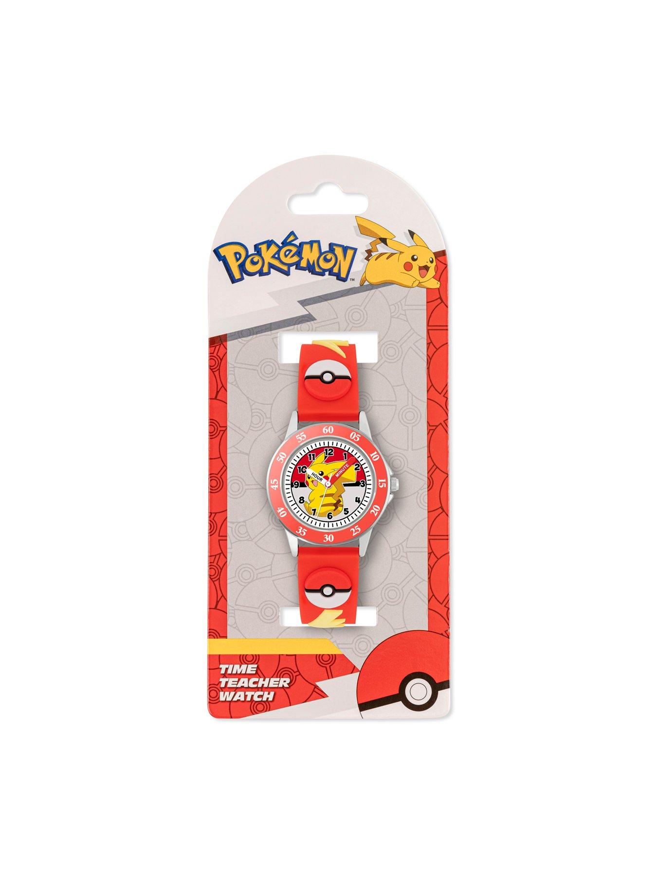 Pokemon Red 3D Time Teacher Strap Watch | Very