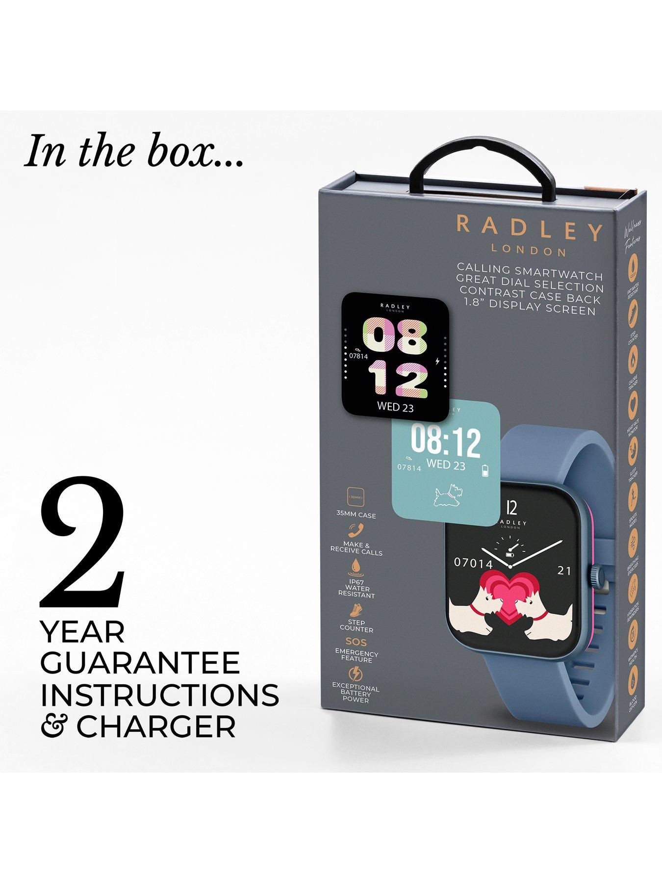 Radley Ladies Series 32 Blue Smart Watch | Very