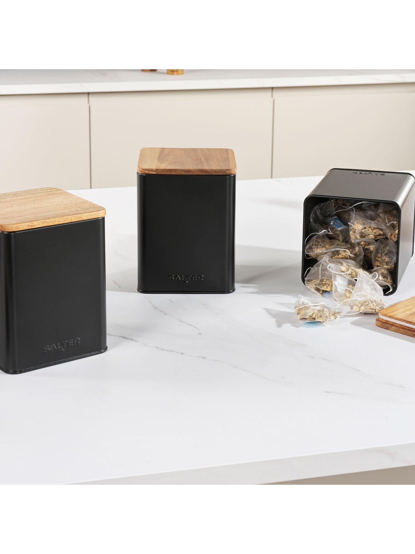 Salter Toronto 4 Piece Counter Top Set - Black | Very