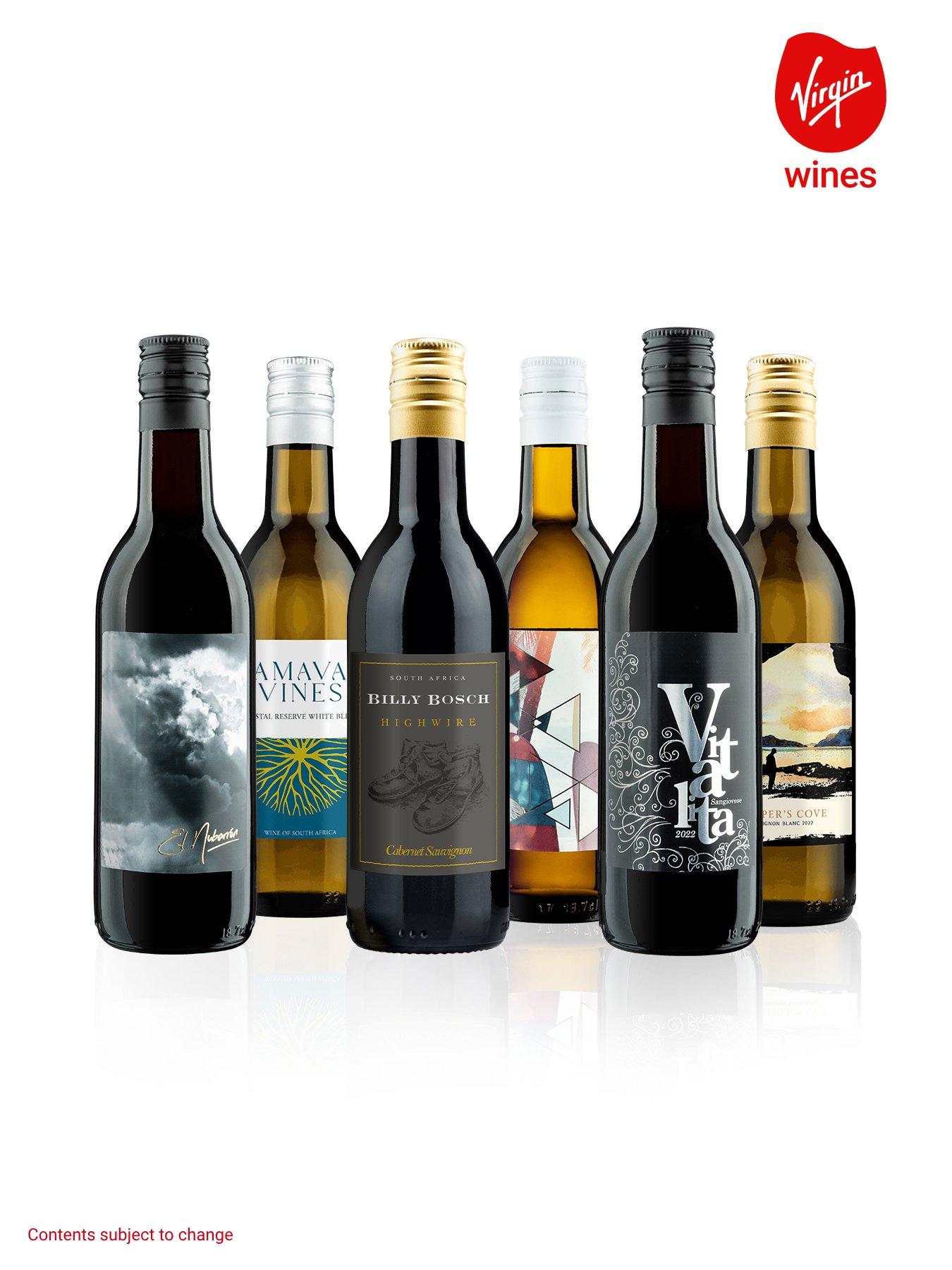 Virgin Wines 6 Mini Wine Bottles Sampler | Very