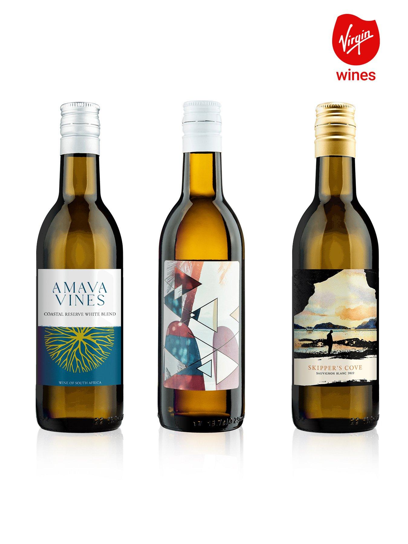 Virgin Wines 6 Mini Wine Bottles Sampler | Very