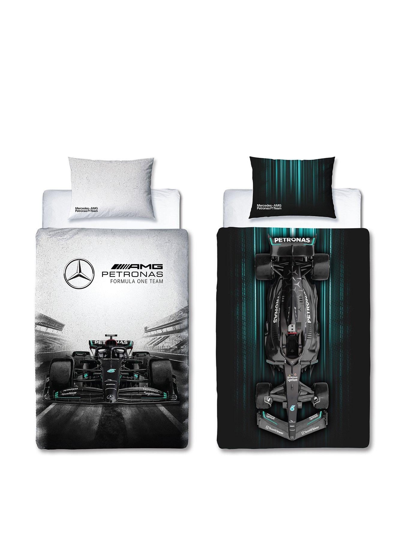 F1 Mercedes Digi Print Single Panel Duvet | Very