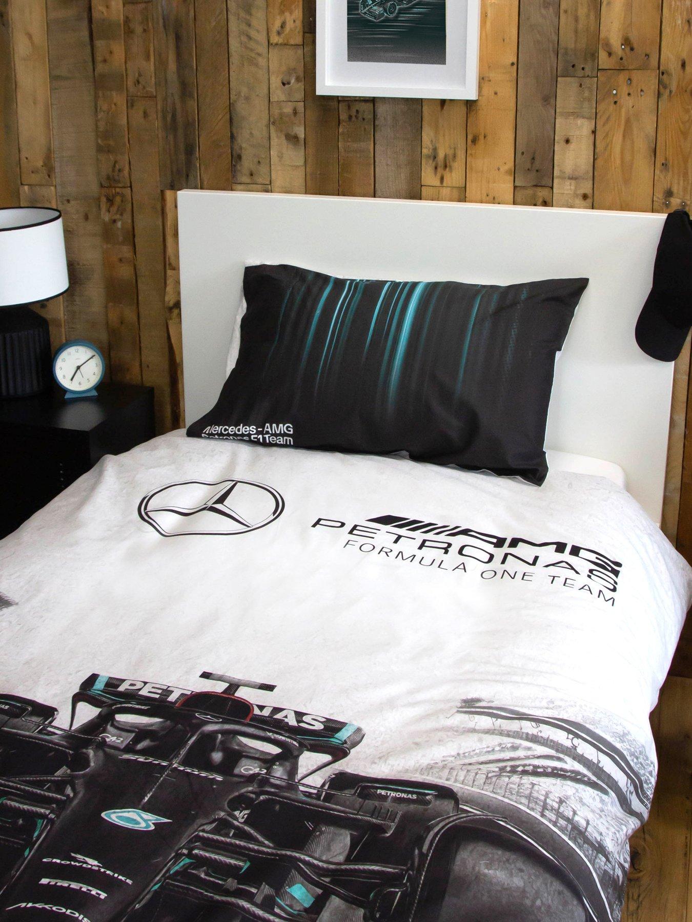 F1 Mercedes Digi Print Single Panel Duvet | Very